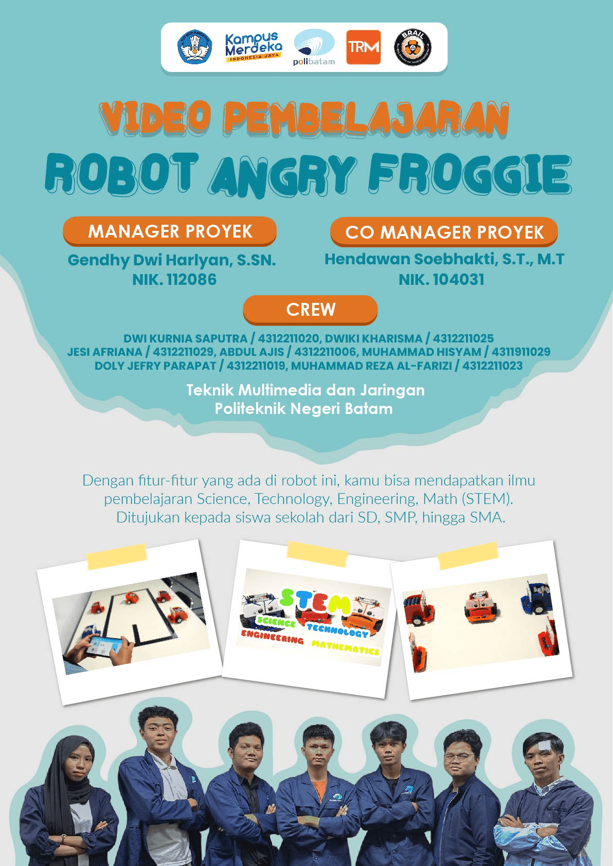 Pamer.in | Video Pembelajaran Robot Angry Froggie