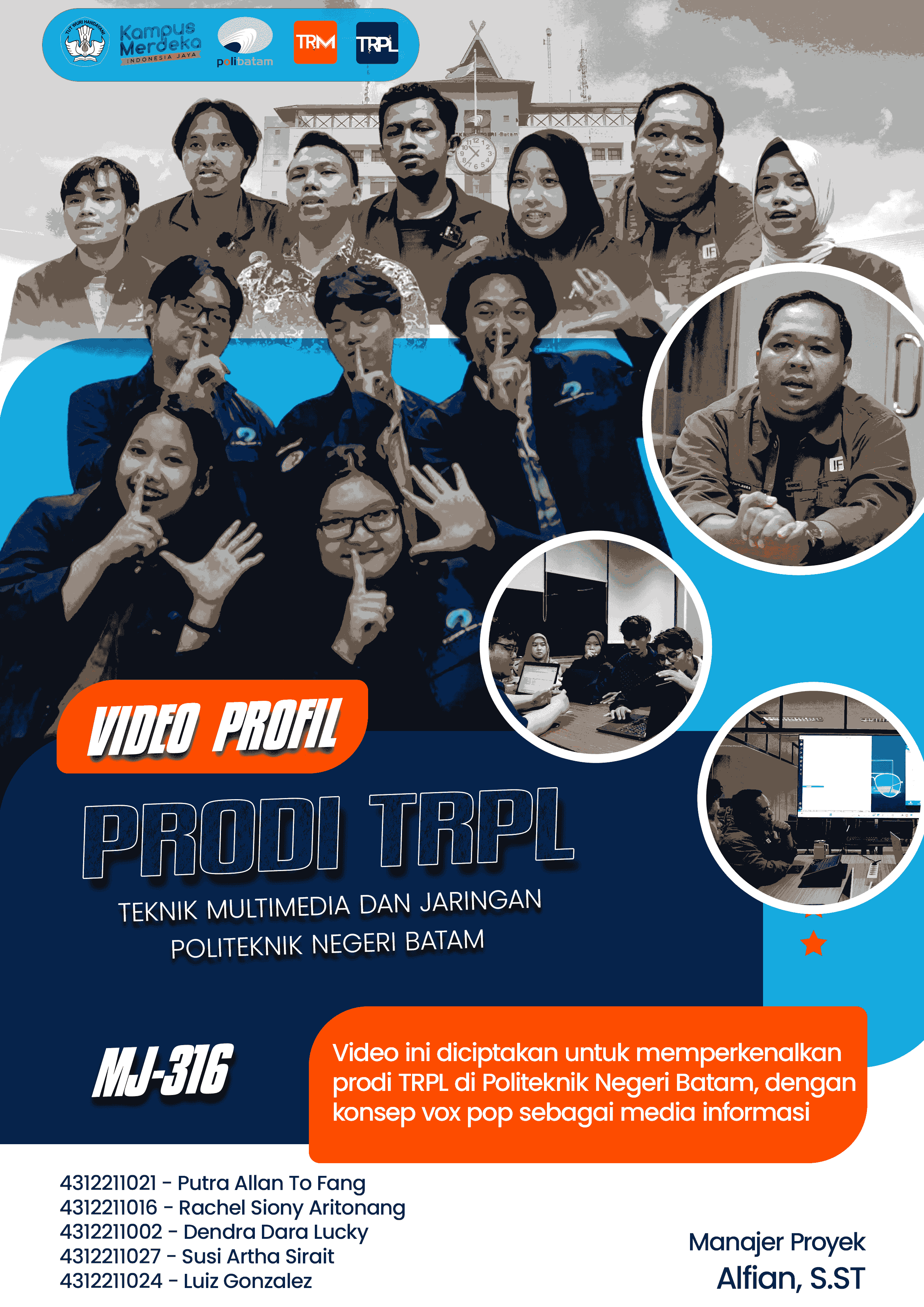 Pamer.in | Video Profil Prodi TRPL (Perspektif Mahasiswa dan Dosen Pengajar)