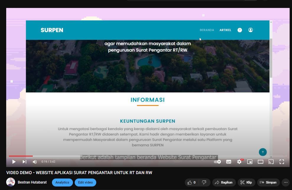 Pamer.in | Aplikasi Web Layanan Warga
