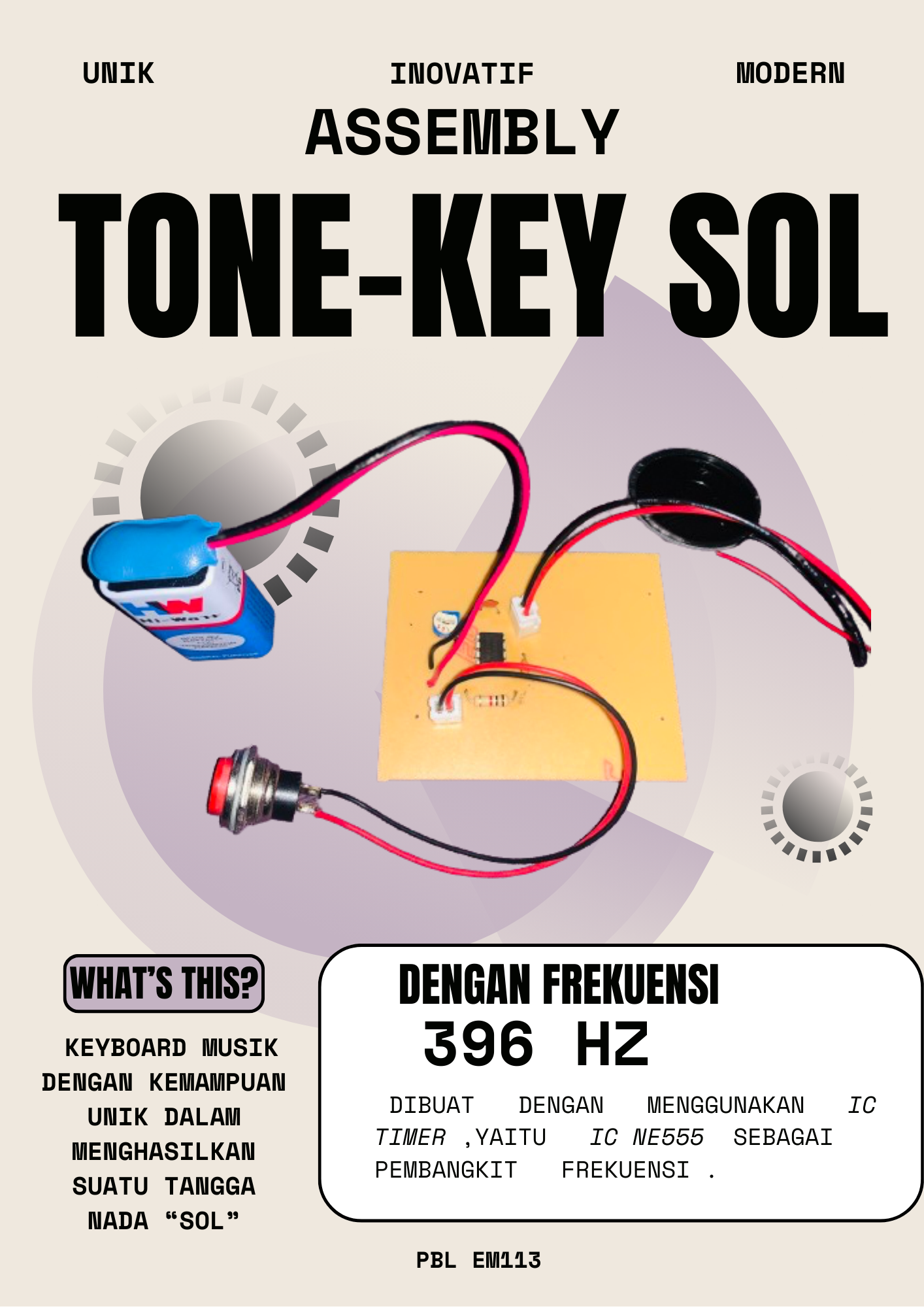 Pamer.in | Tone Key-Sol Module Assembly 1