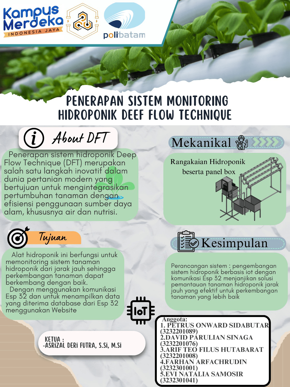 Penerapan Sistem Hidroponik Deep Flow Technique Di Perumahan