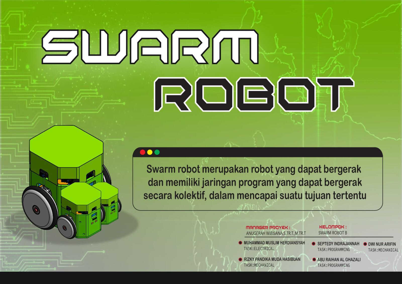 Pamer.in | Swarm Robot 2