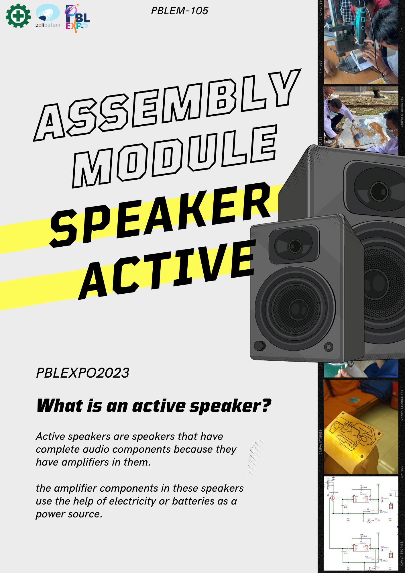 Pamer.in | Active Speaker Module Assembly 1