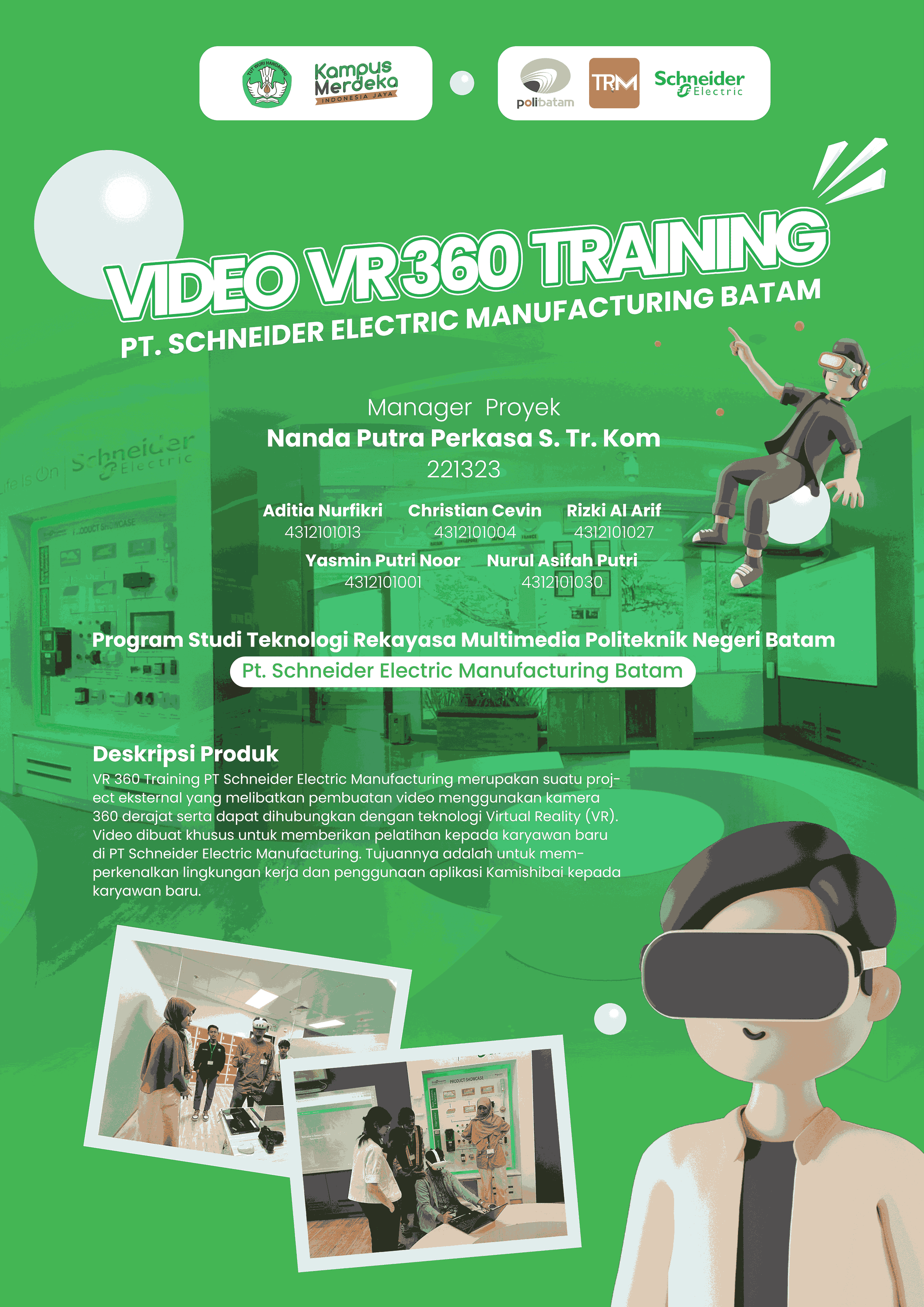 Pamer.in | VR 360 Training PT. Schneider Electric Manufacturing