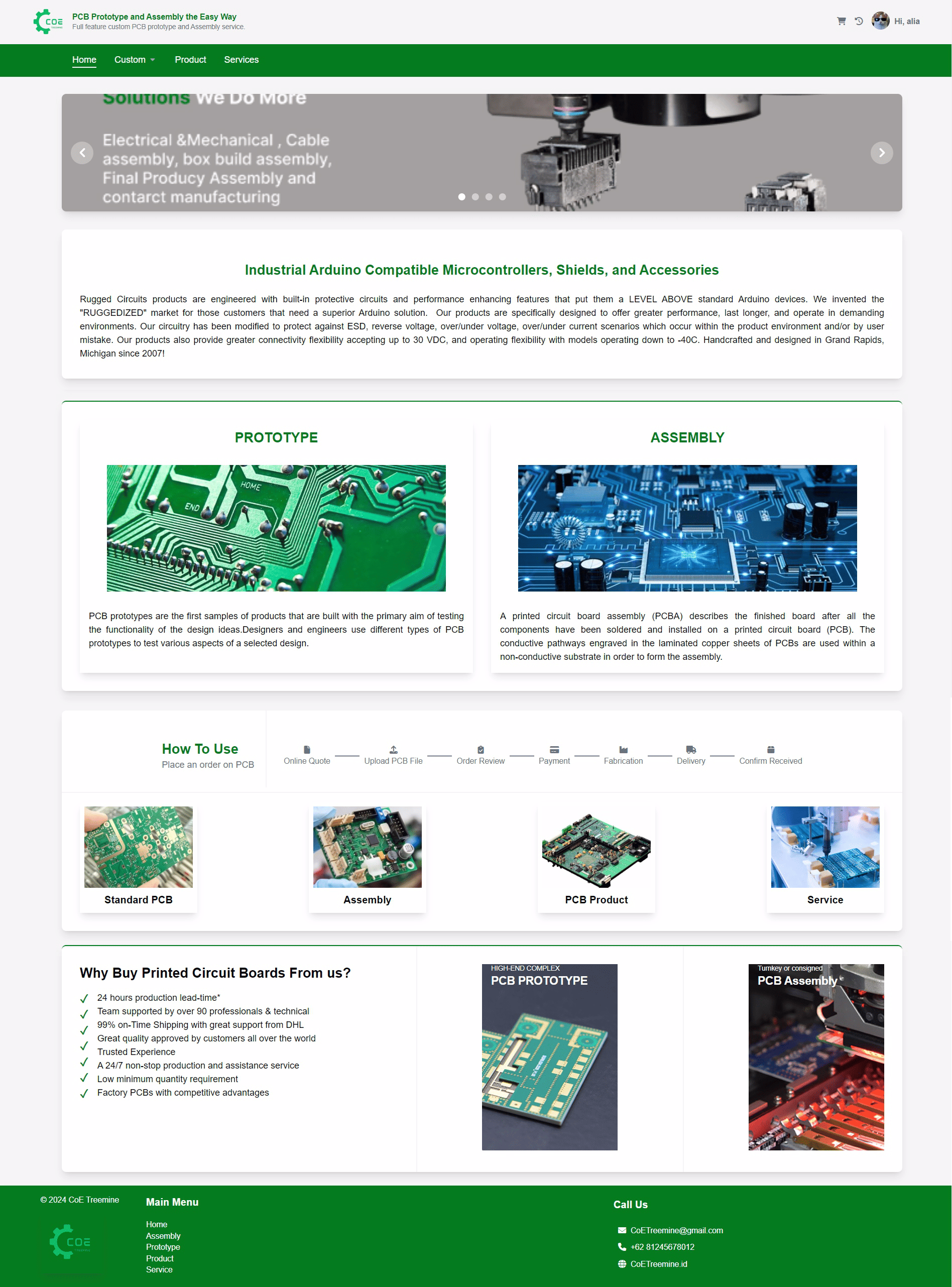 Pamer.in | Web CoE TREEMINE