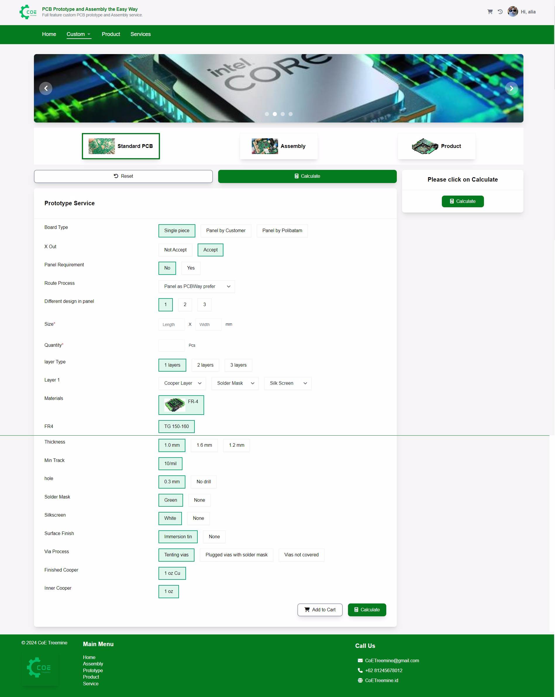 Pamer.in | Web CoE TREEMINE