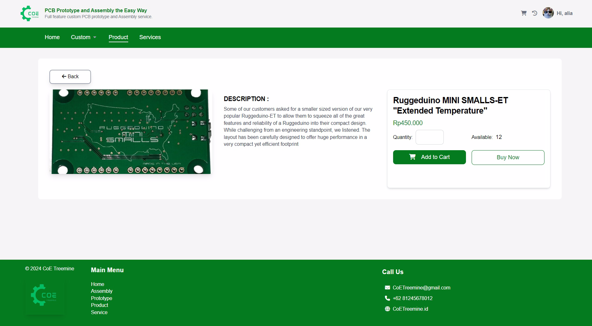Pamer.in | Web CoE TREEMINE