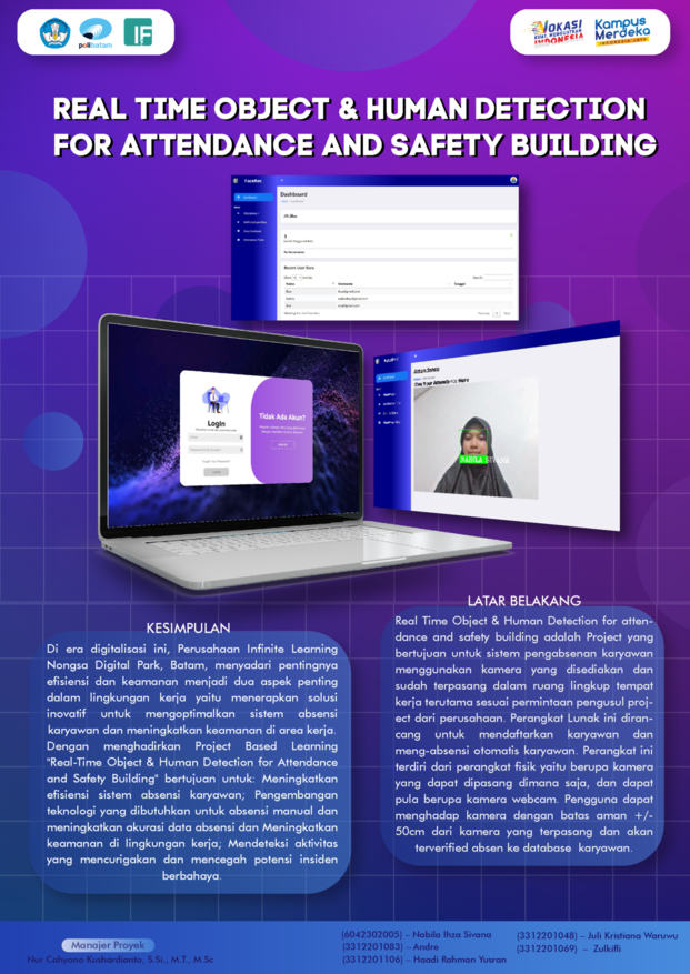 Pamer.in | Real Time Object & Human Detection for attendance and safety building