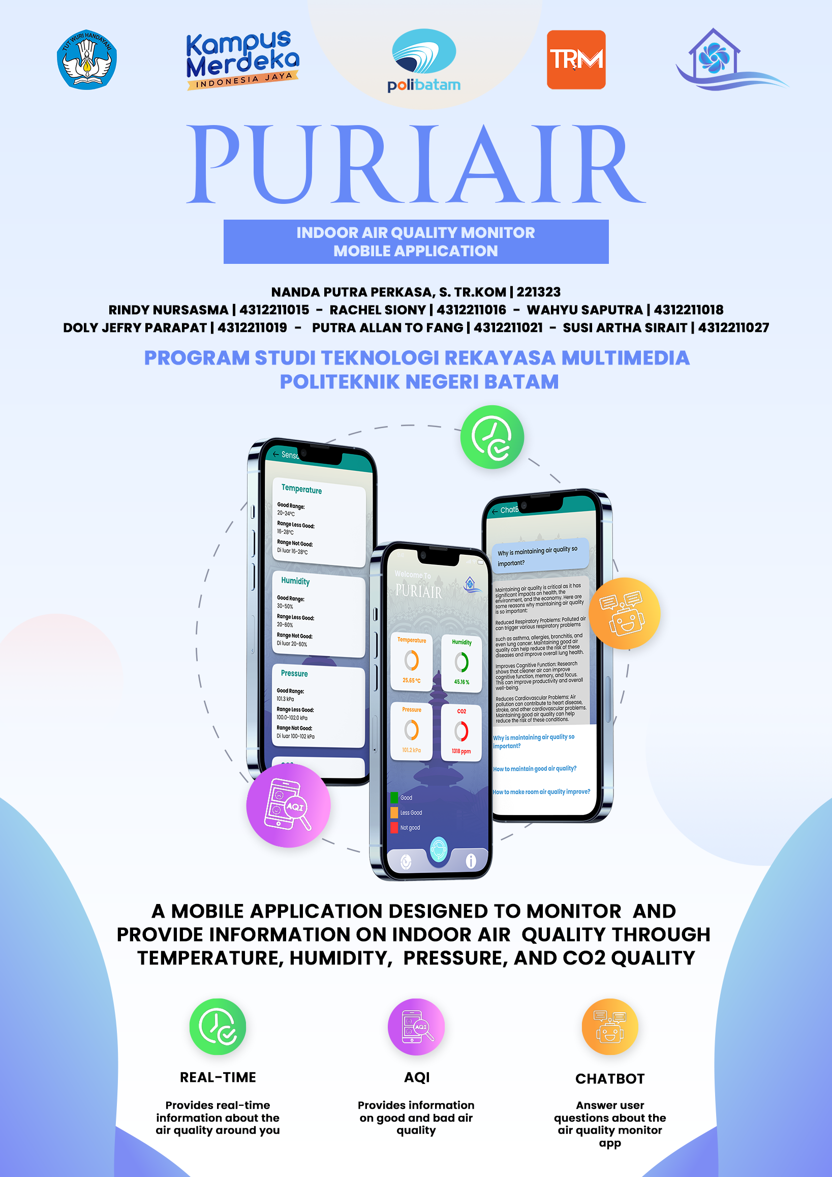 Pamer.in | Aplikasi Mobile Monitor Kualitas Udara dalam Ruangan