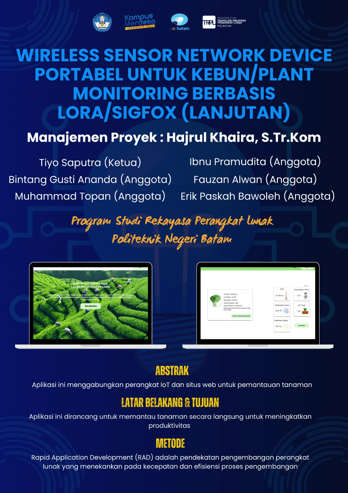 Pamer.in | Wireless Sensor Network Device Portabel utk Kebun/Plant monitoring berbasis LoRa ...