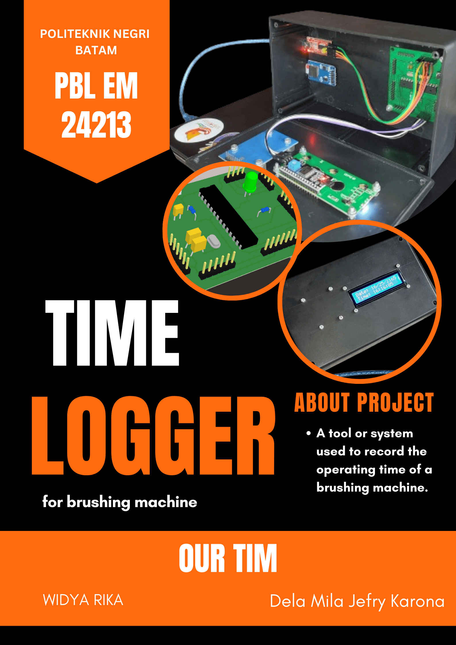 Pamer.in | Time Logger for Brushing Machine
