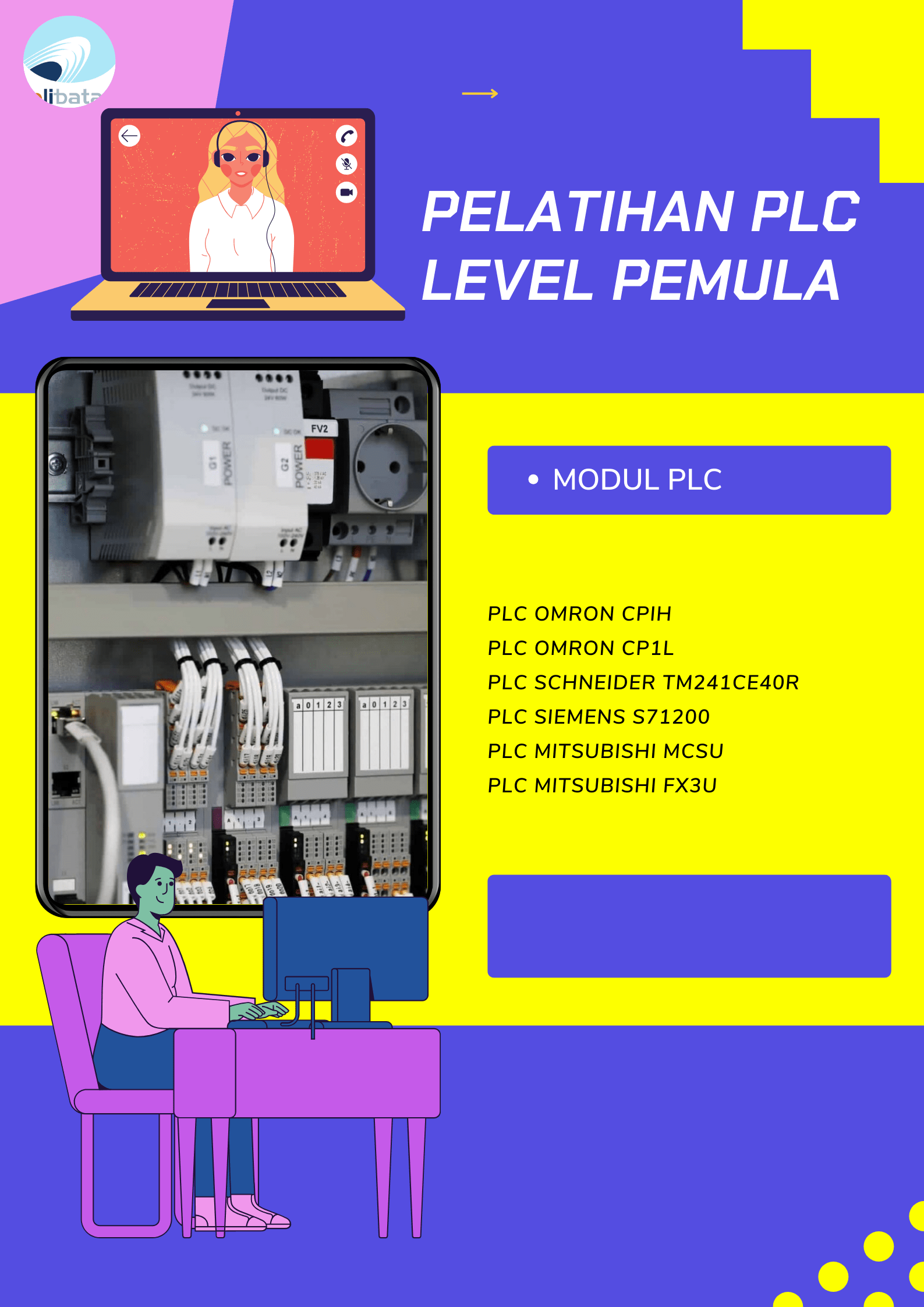 Pamer.in | PBLMK232-52-Pelatihan PLC Level Pemula