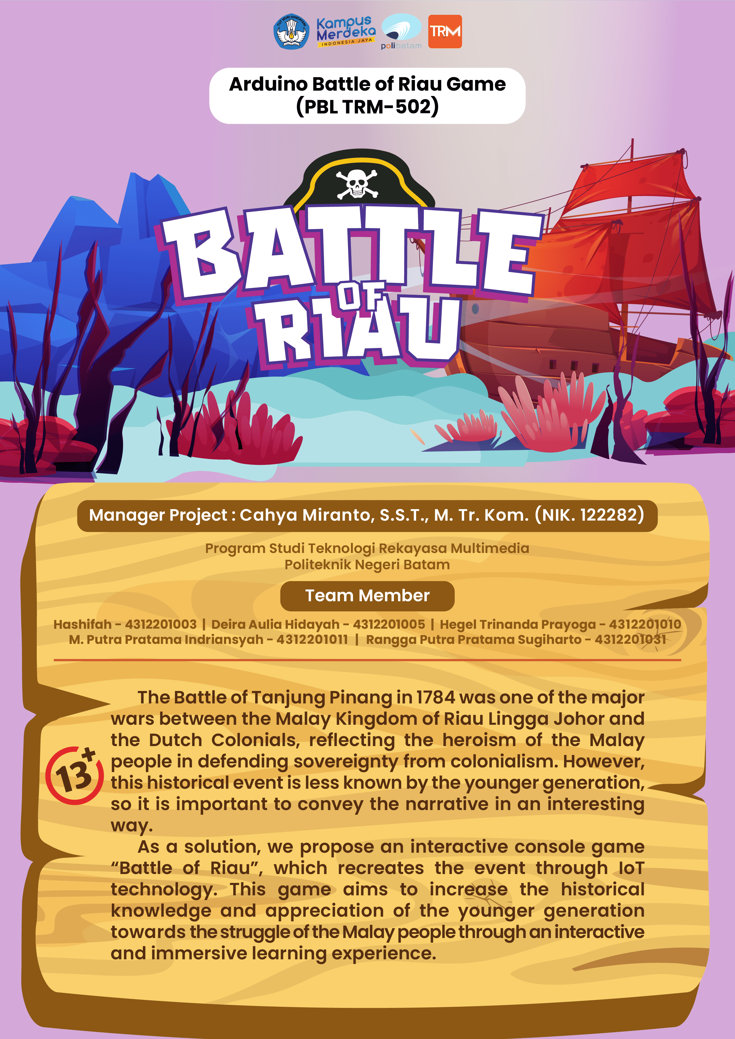 Pamer.in | Arduino Battle of Riau Game