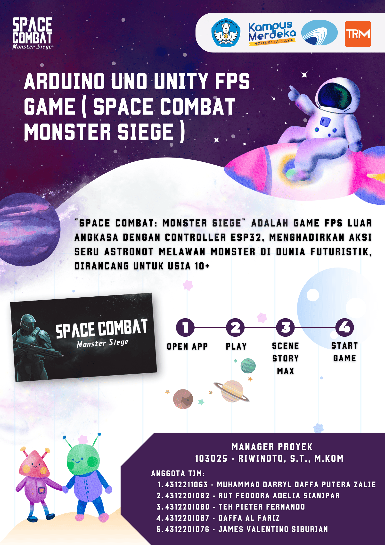 Pamer.in | Arduino Uno Unity First-Person Shooter Game