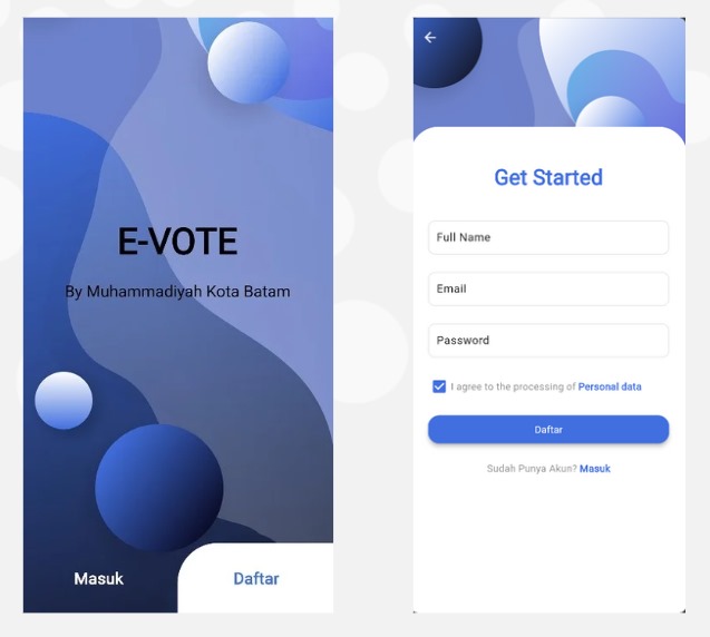 Pamer.in | Aplikasi E-Voting Berbasis Mobile dan Web Untuk Pemilihan Jajaran Pimpinan ...