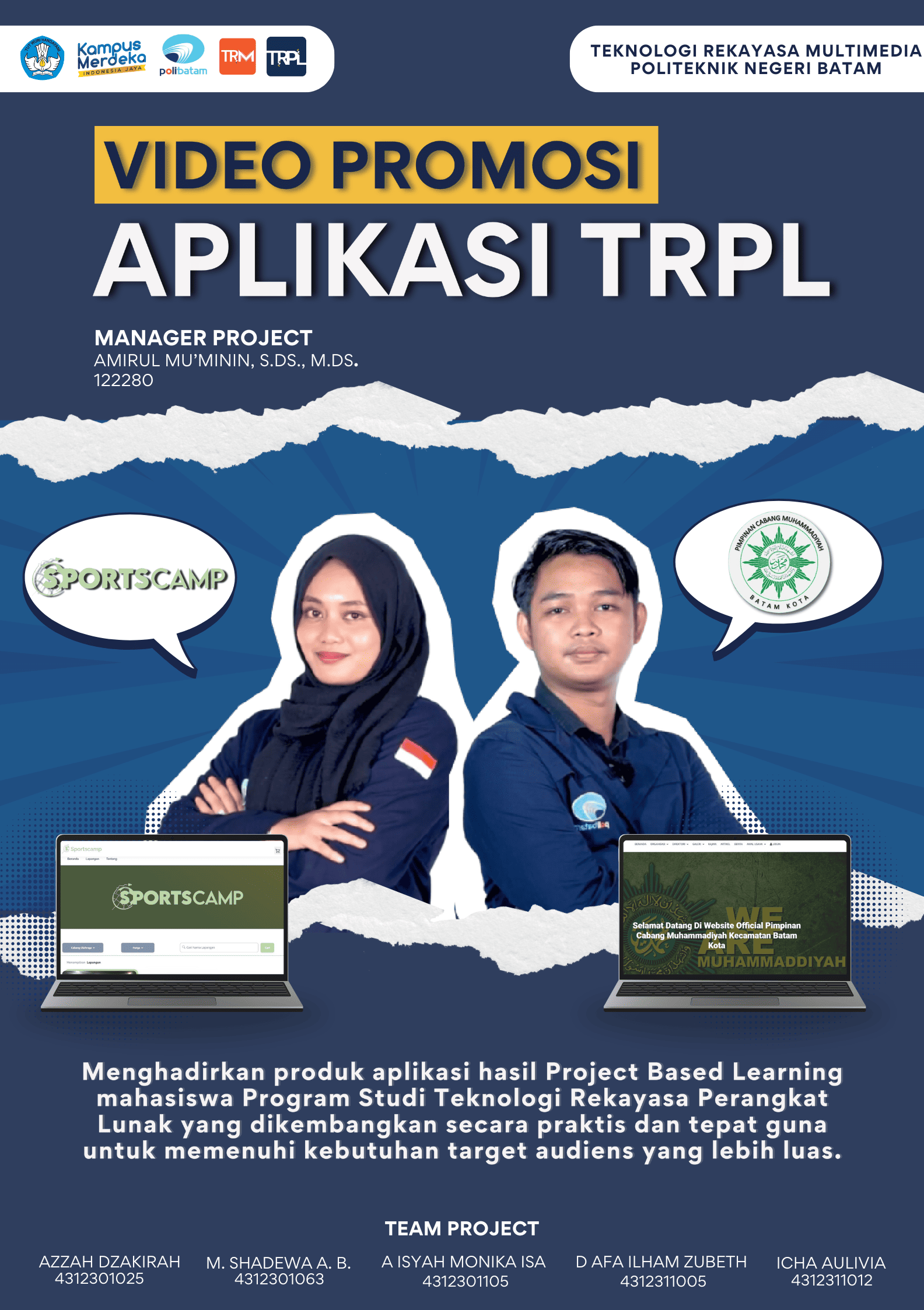 Pamer.in | Pembuatan Video Produk PBL Semester 2 Genap 2023-2024 Prodi TRPL