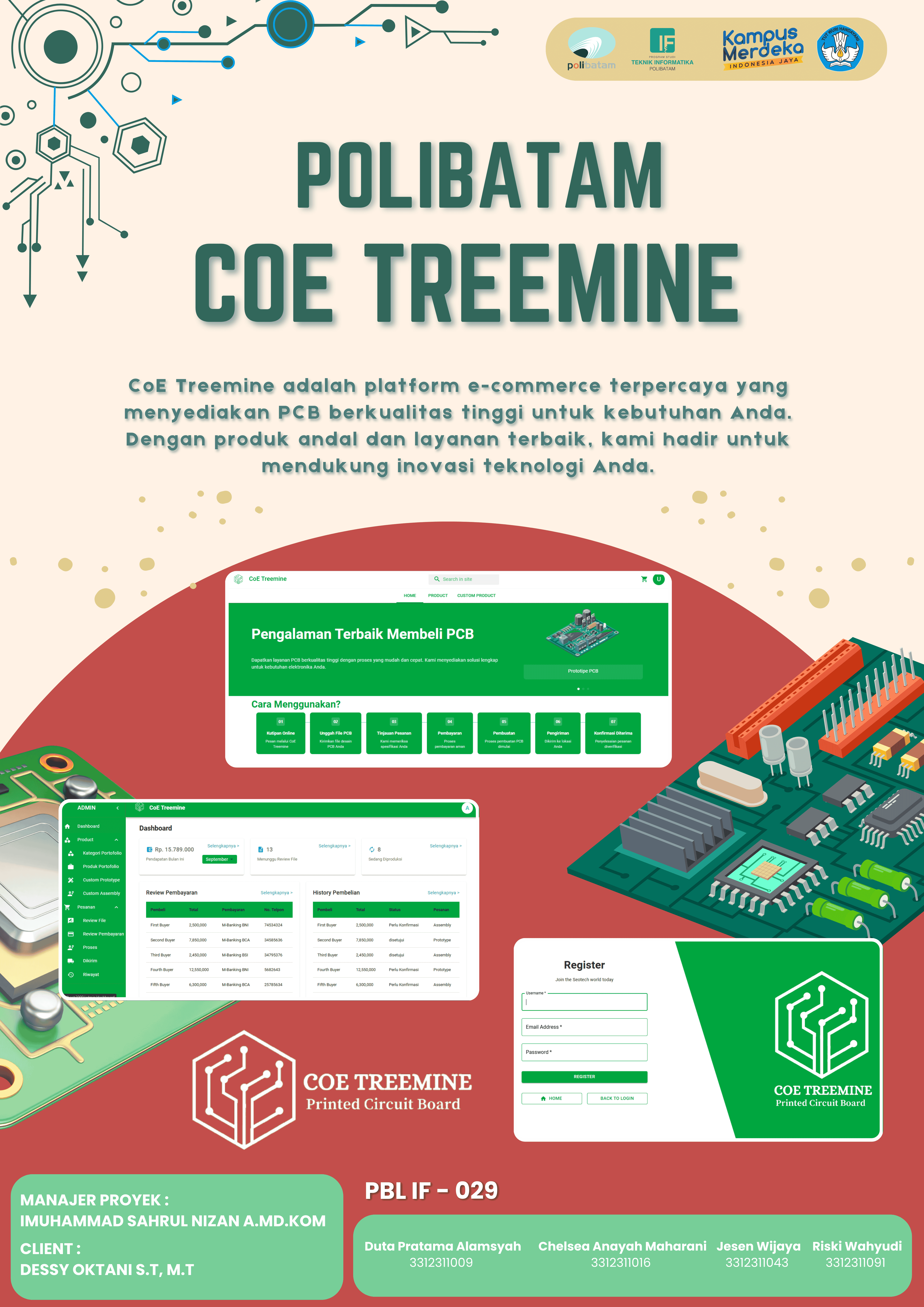 Pamer.in | Web CoE TREEMINE