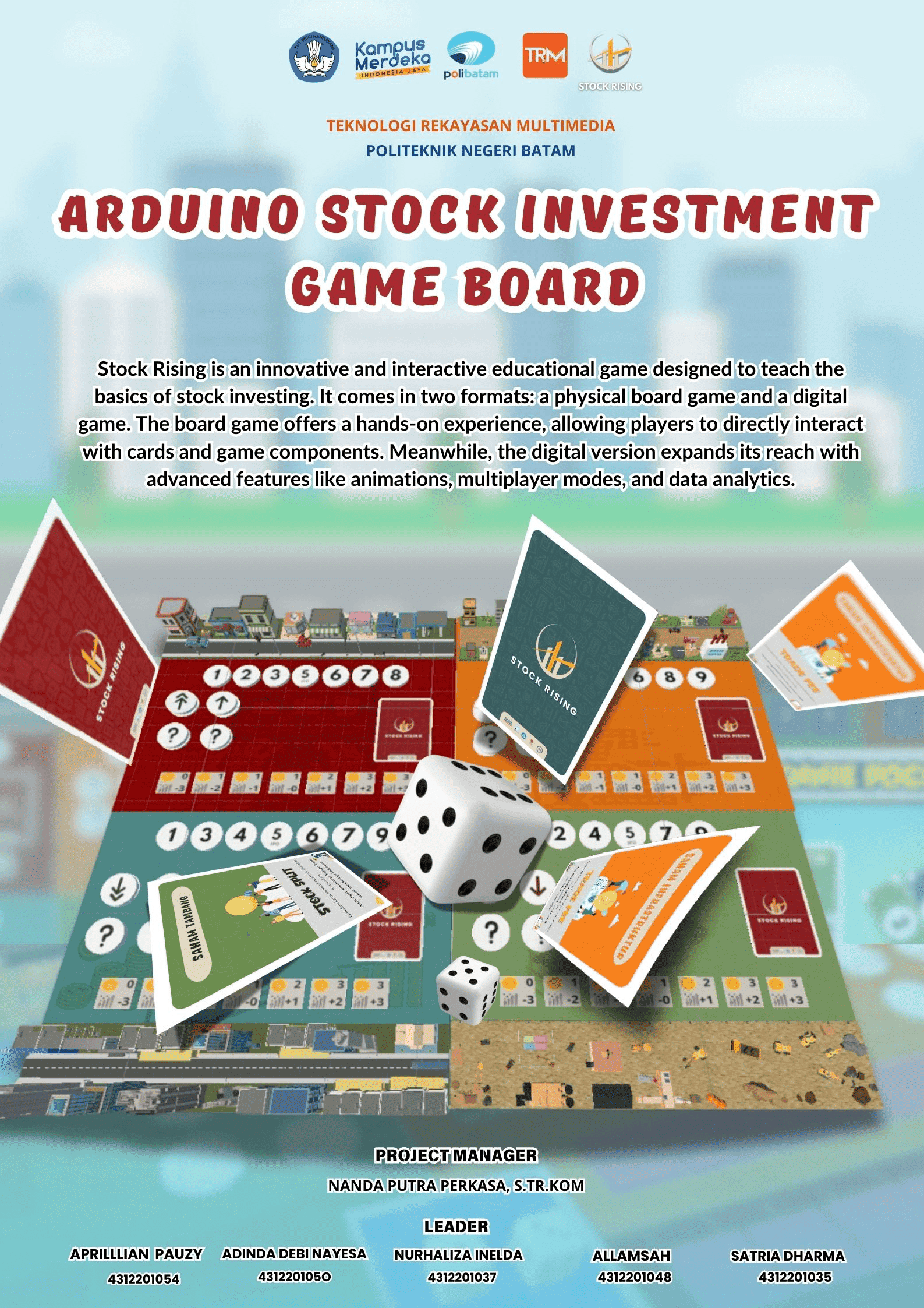 Pamer.in | Arduino Stock Investment Board Game