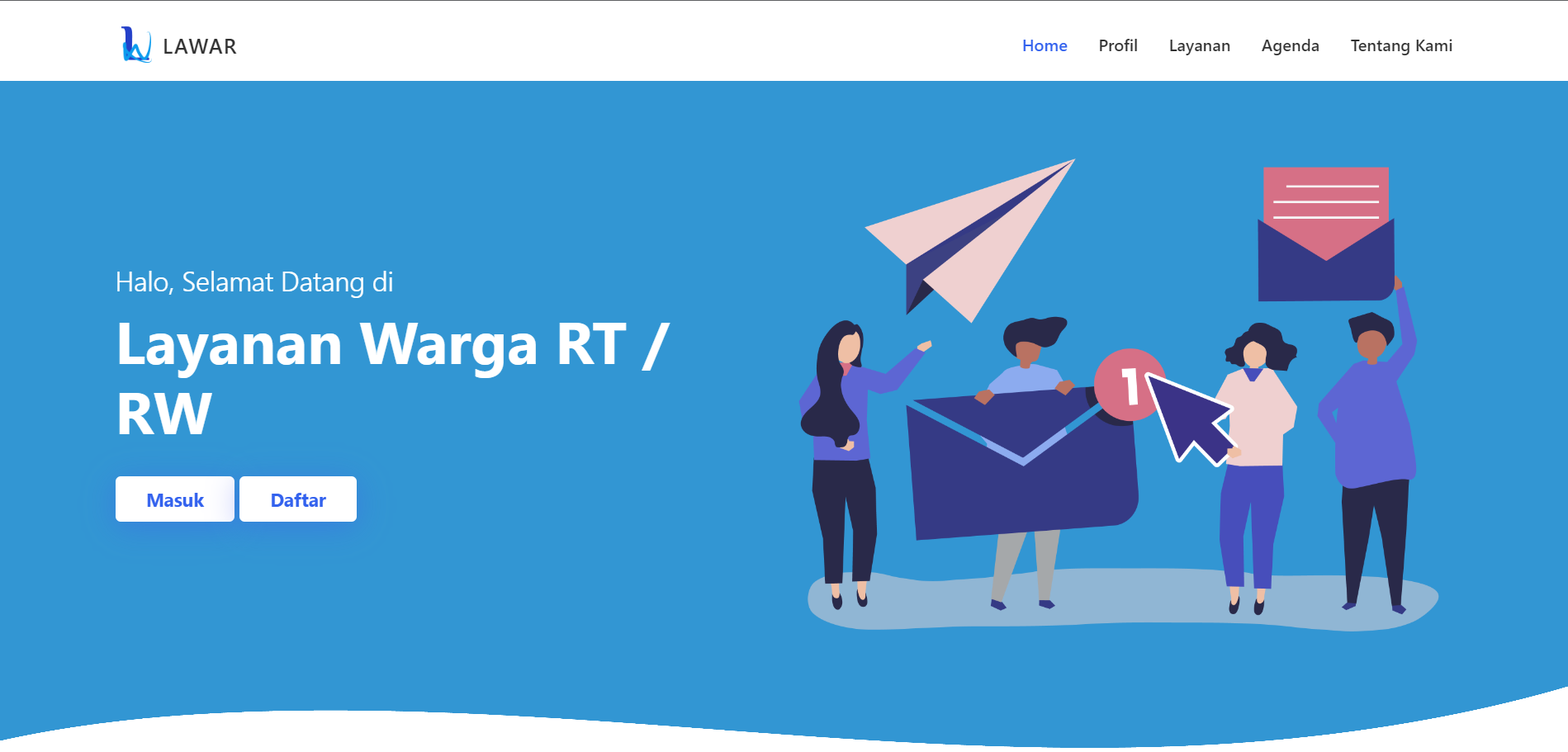 Pamer.in | Aplikasi Web Layanan Warga