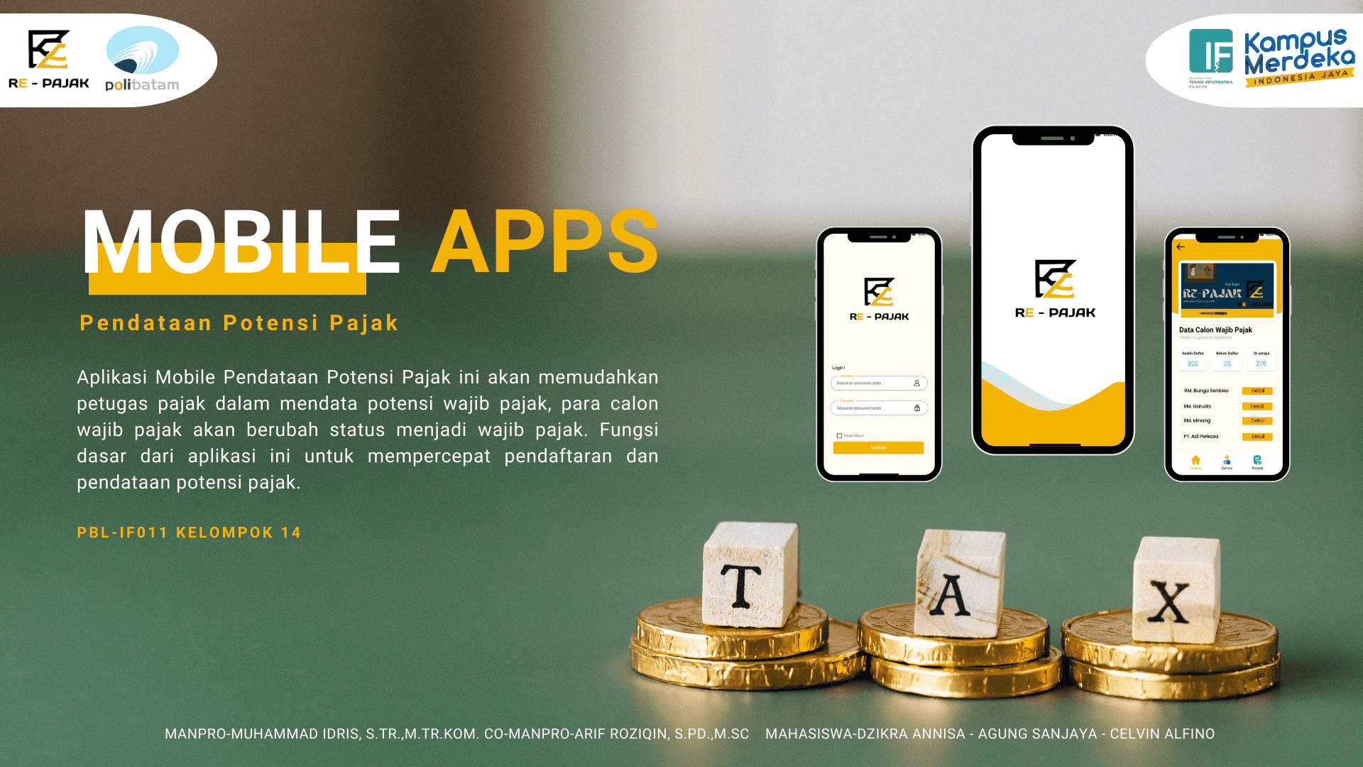 Pamer.in | Aplikasi mobile untuk pendataan potensi pajak