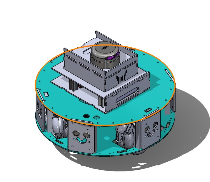 Pamer.in | Robot nexus omni 3 roda 1