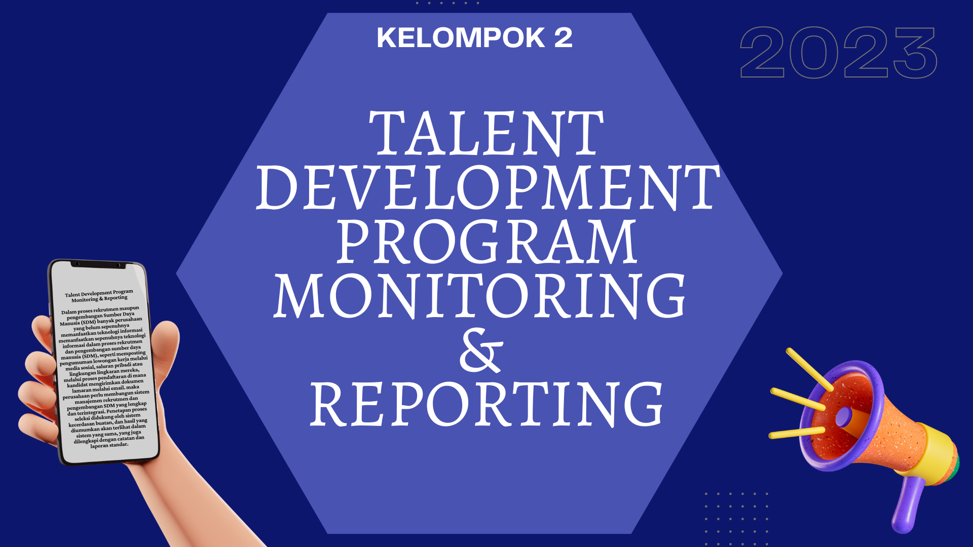 Pamer.in | Talent Development Program Monitoring & Reporting
