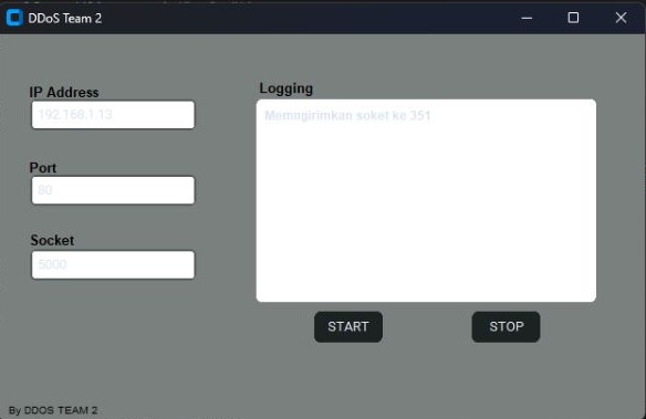 Aplikasi Ddos Script 2