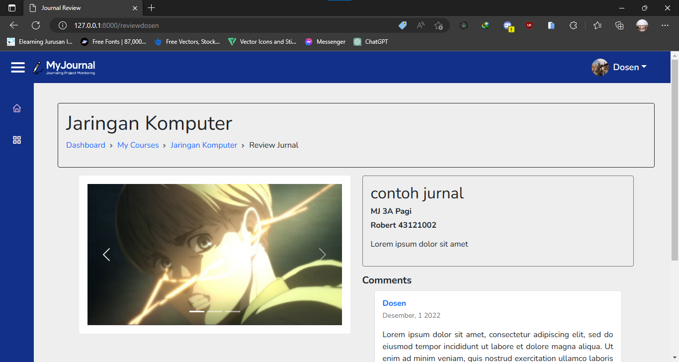 Pamer.in | Aplikasi Web Journaling Project Monitoring