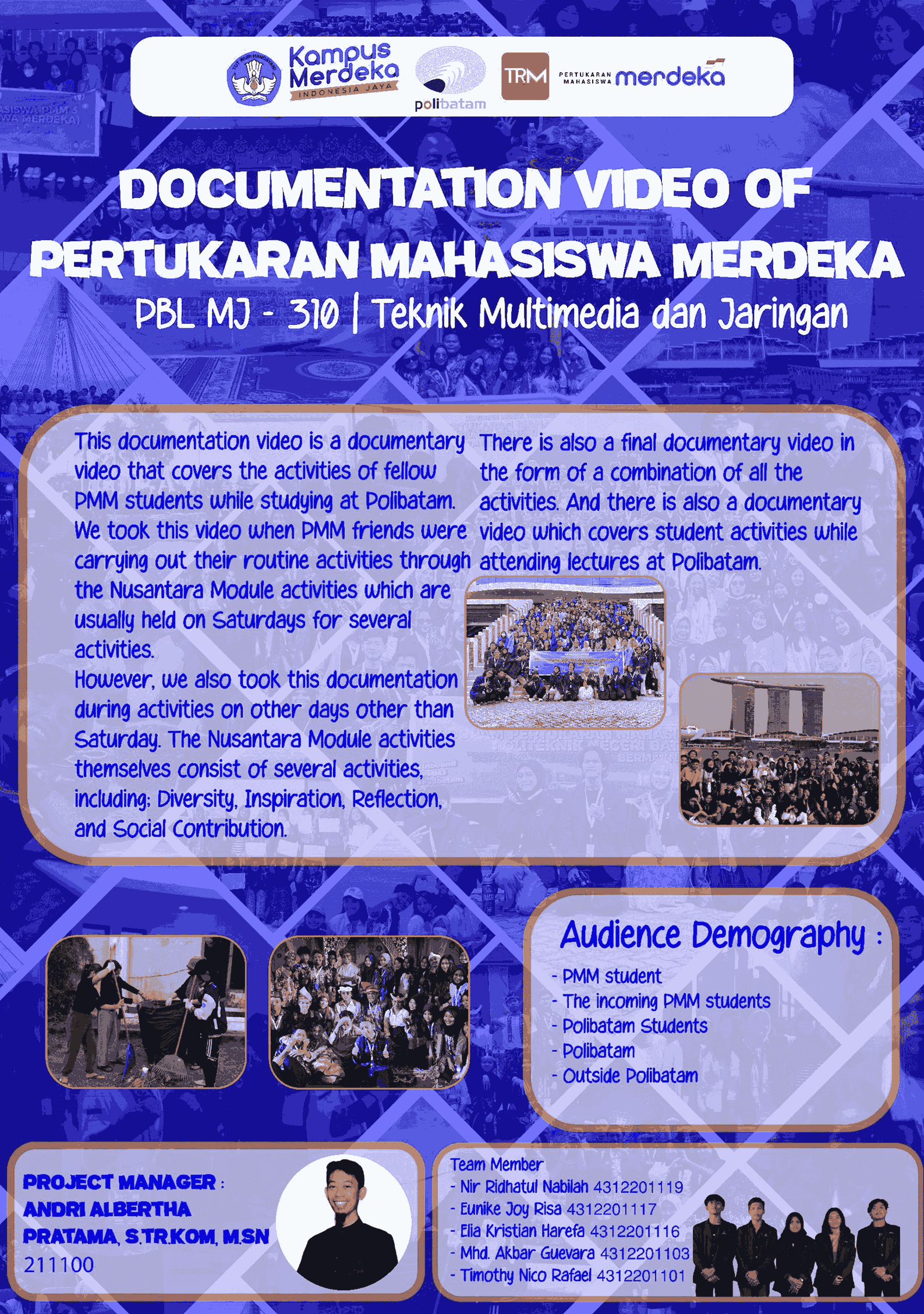 Pamer.in | Video Dokumentasi Pertukaran Mahasiswa Mahasiswa Merdeka (PMM)