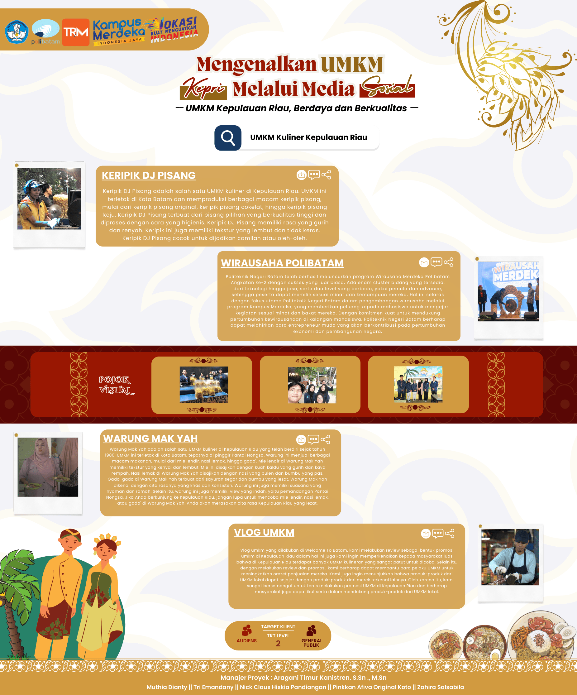 Pamer.in | Produksi Video Buletin Dinas UMKM Kepri