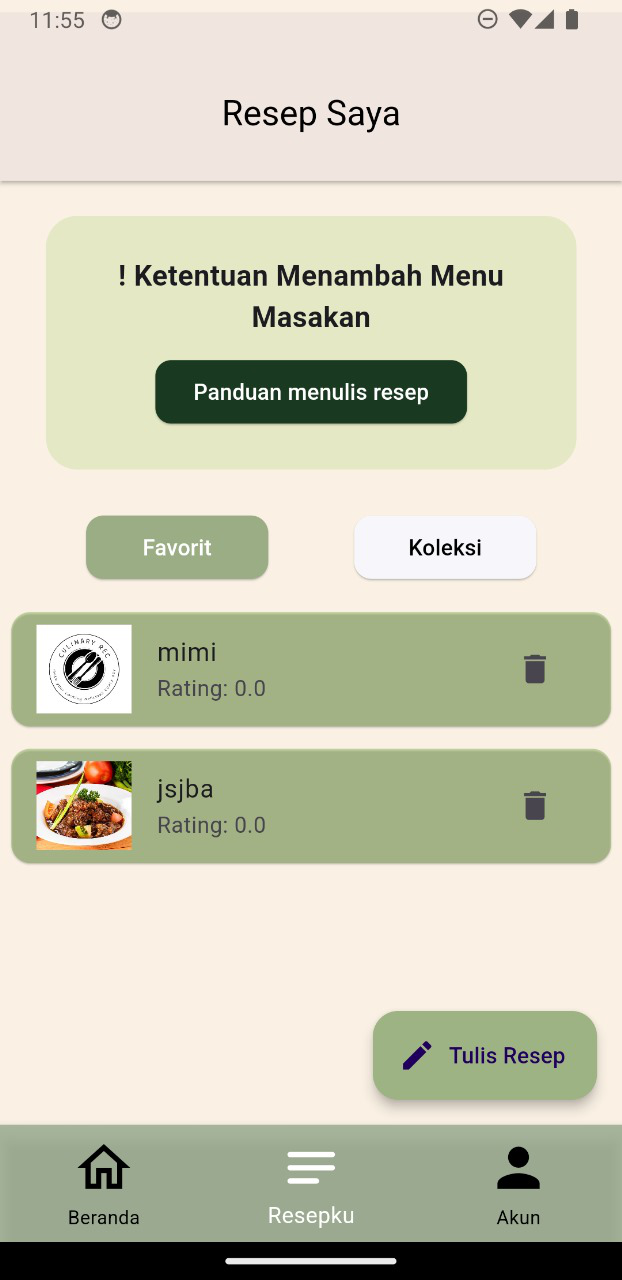 Pamer.in | Aplikasi Mobile Rekomendasi Menu Masakan