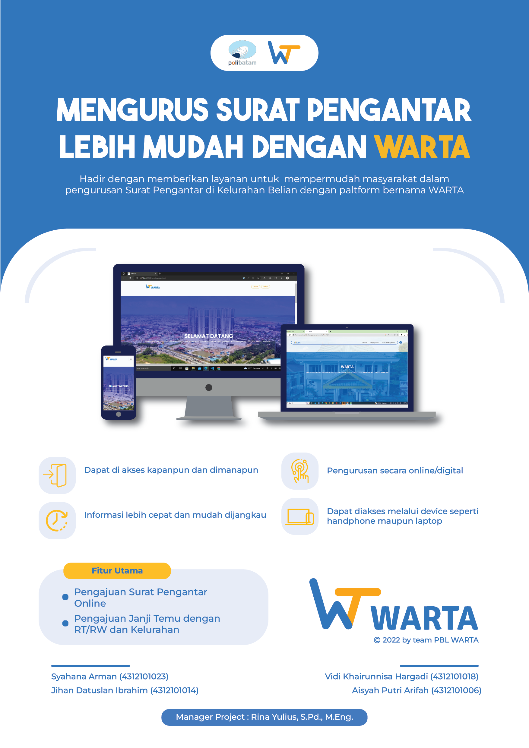Pamer.in | Aplikasi Web Layanan Warga