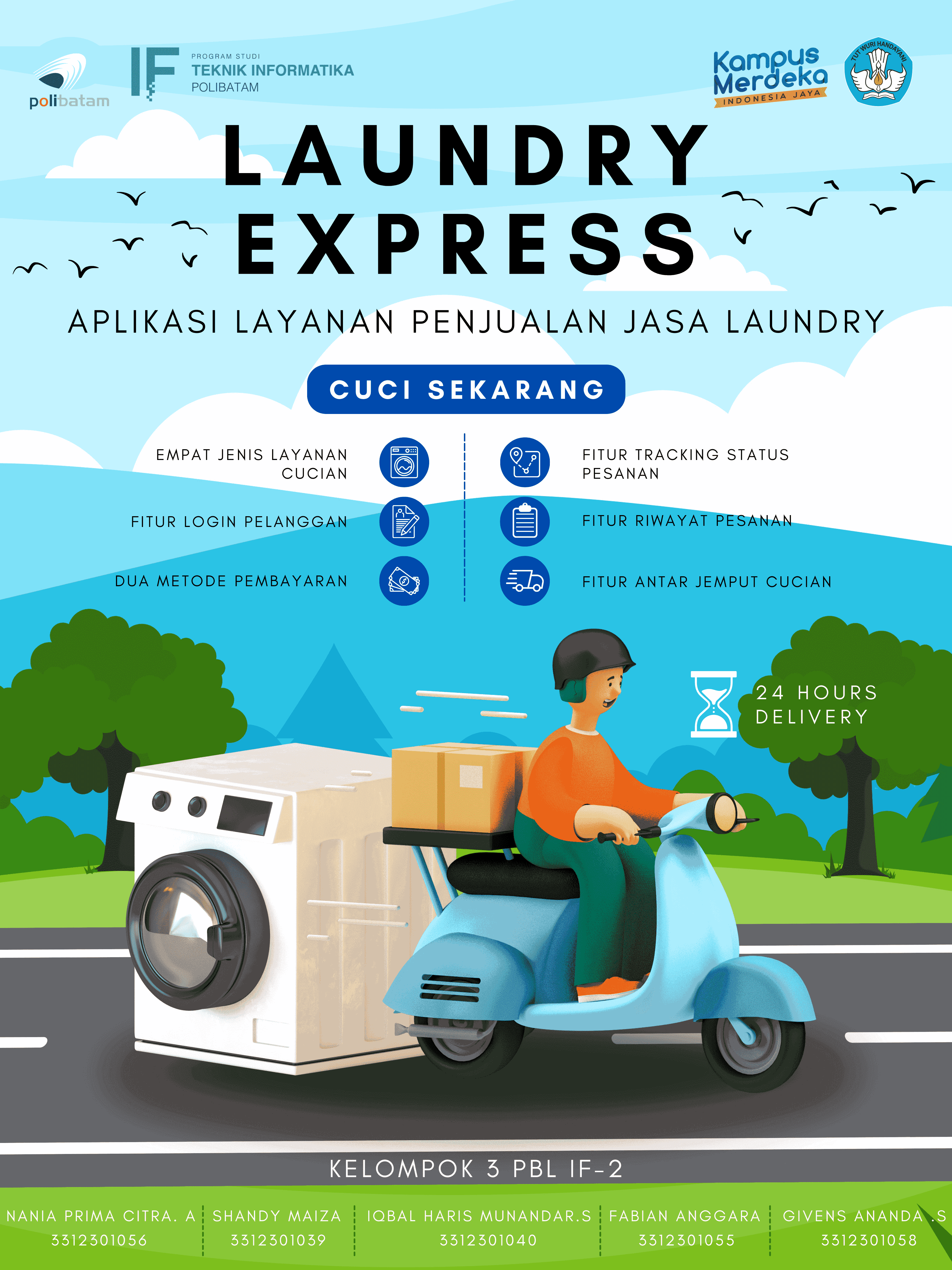 Pamer.in | Aplikasi Layanan Penjualan Barang dan Jasa Kelas B Pagi