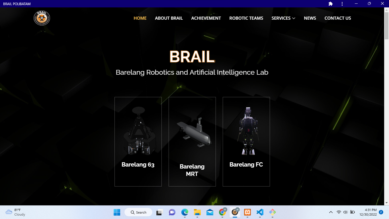Pamer.in | PBL TIM ROBOT BRAIL