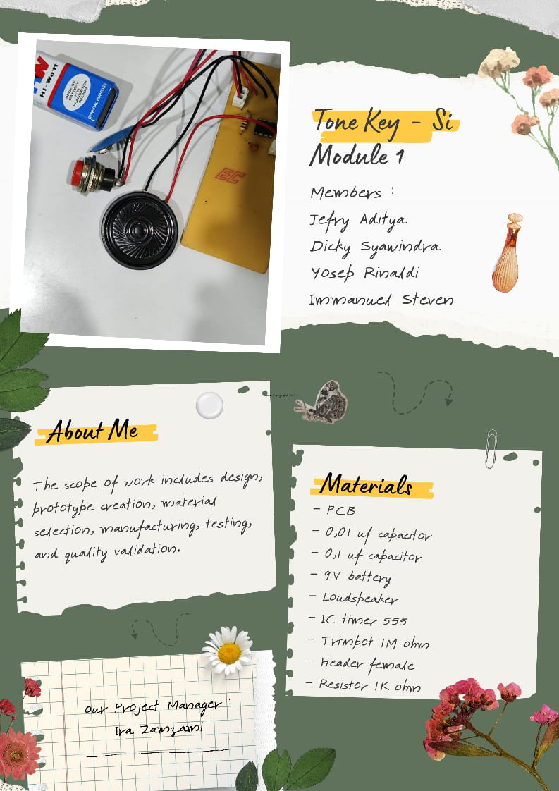 Pamer.in | Tone Key-Si Module Assembly 1