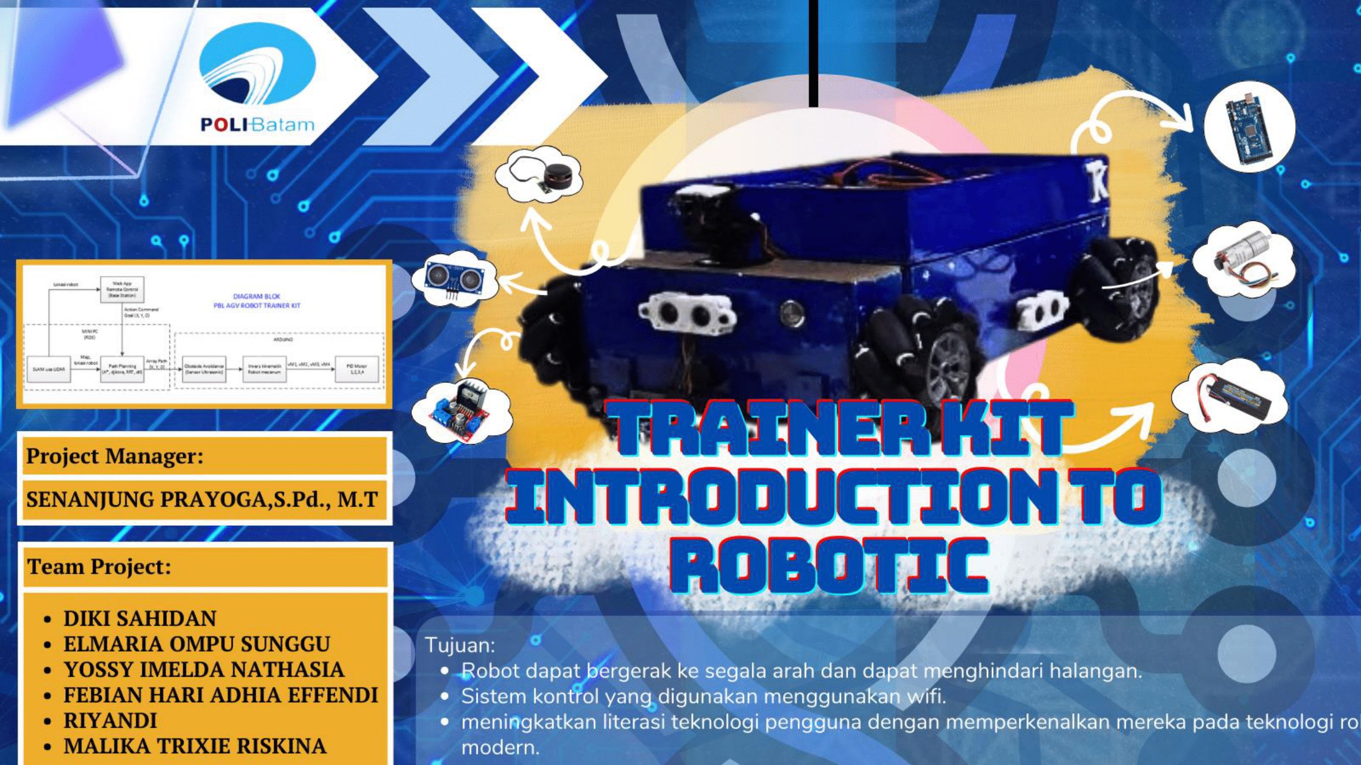 Pamer.in | Trainer Kit Introduction to Robotics