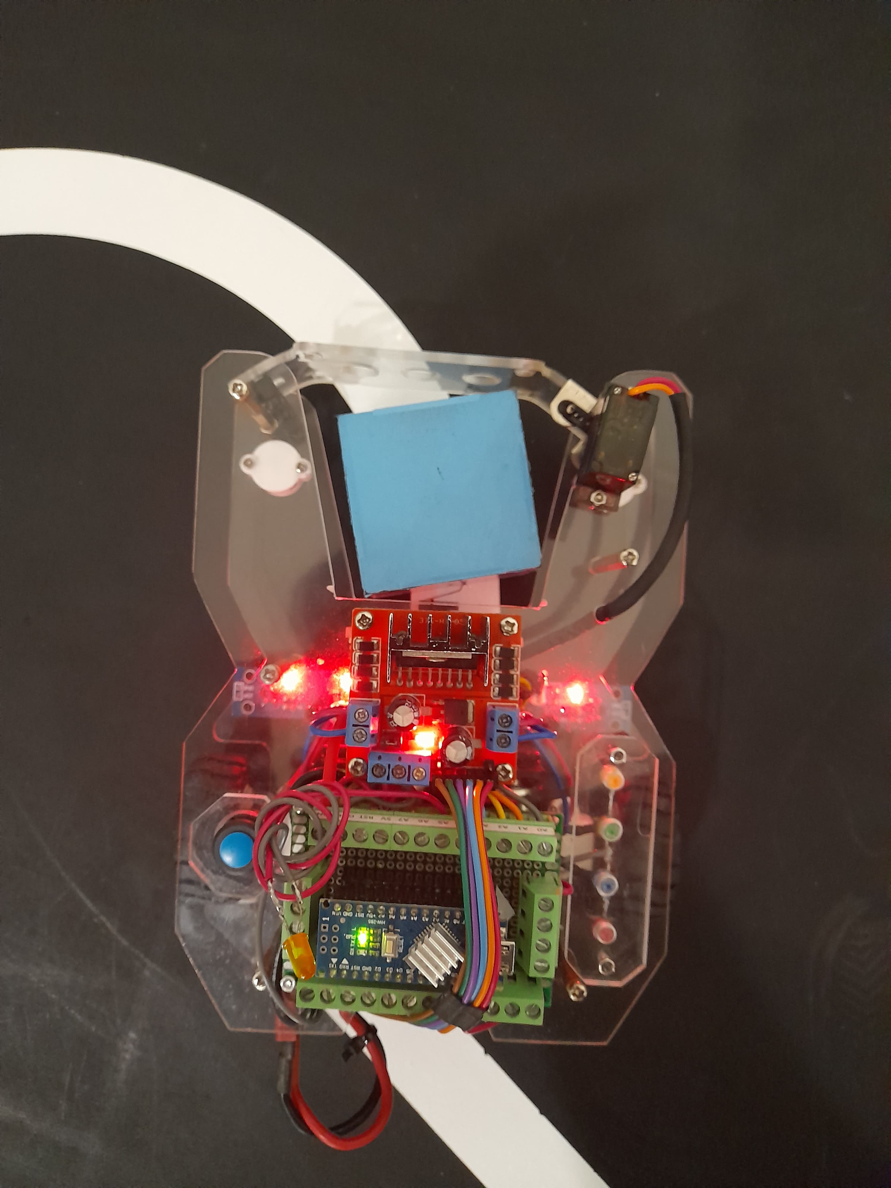 Pamer.in | Robot transporter line follower Kelas A