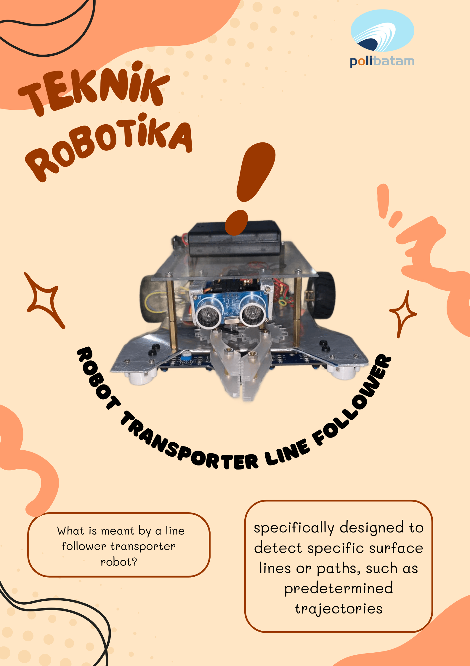 Pamer.in | Robot transporter line follower Kelas A