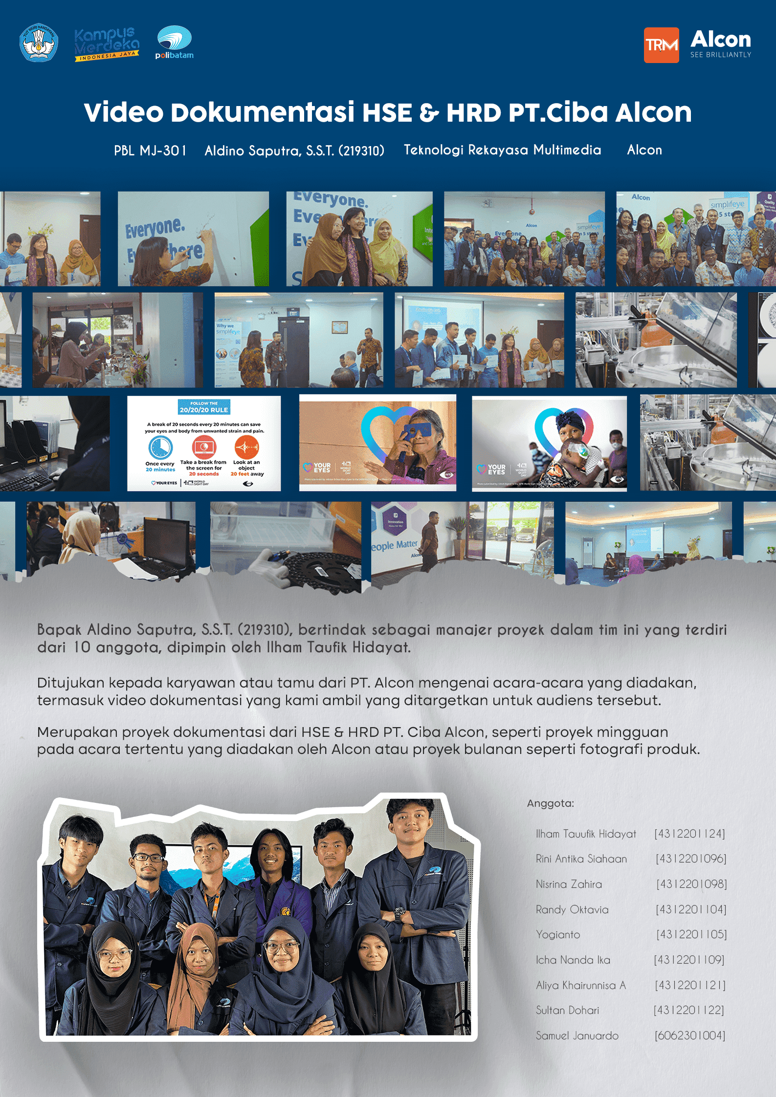 Pamer.in | Video Dokumentasi HSE dan HRD PT Ciba Alcon