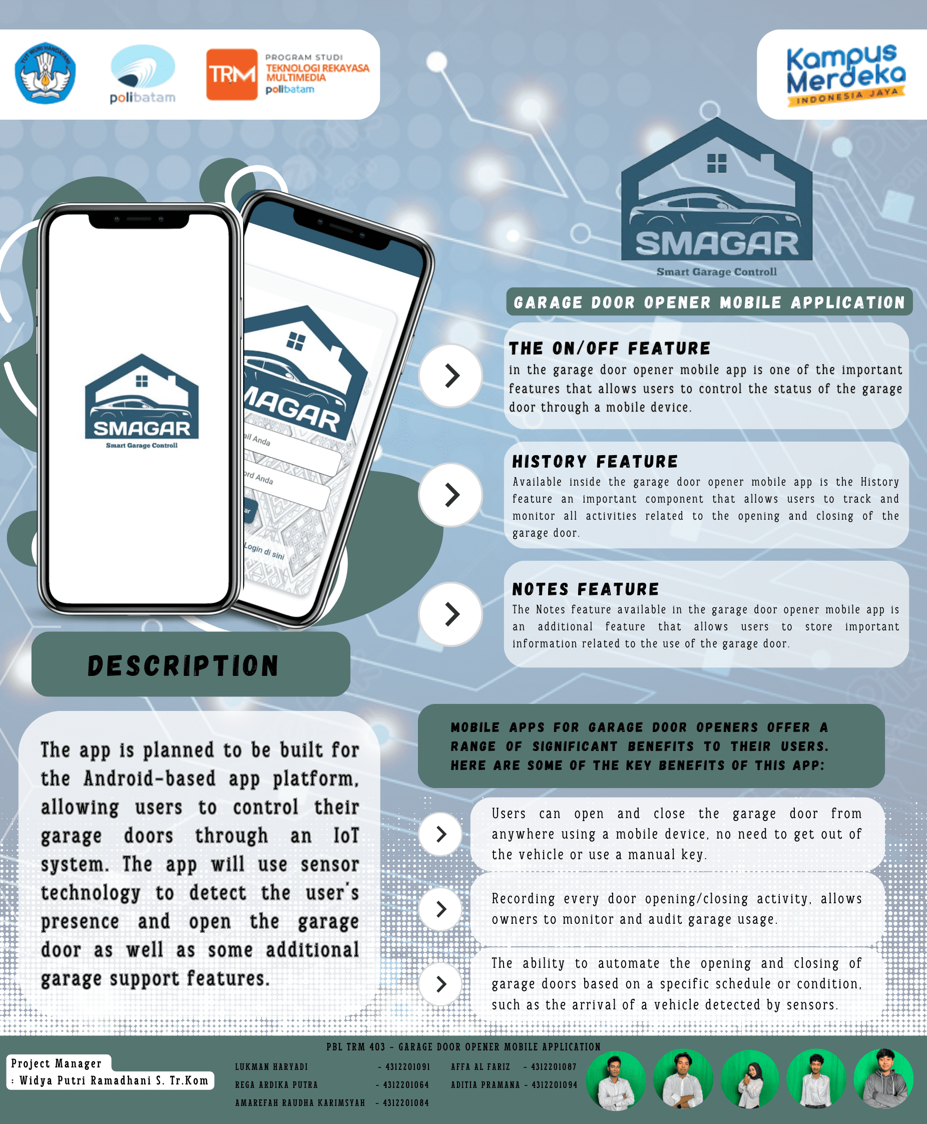 Pamer.in | Aplikasi Mobile Pembuka Pintu Garasi