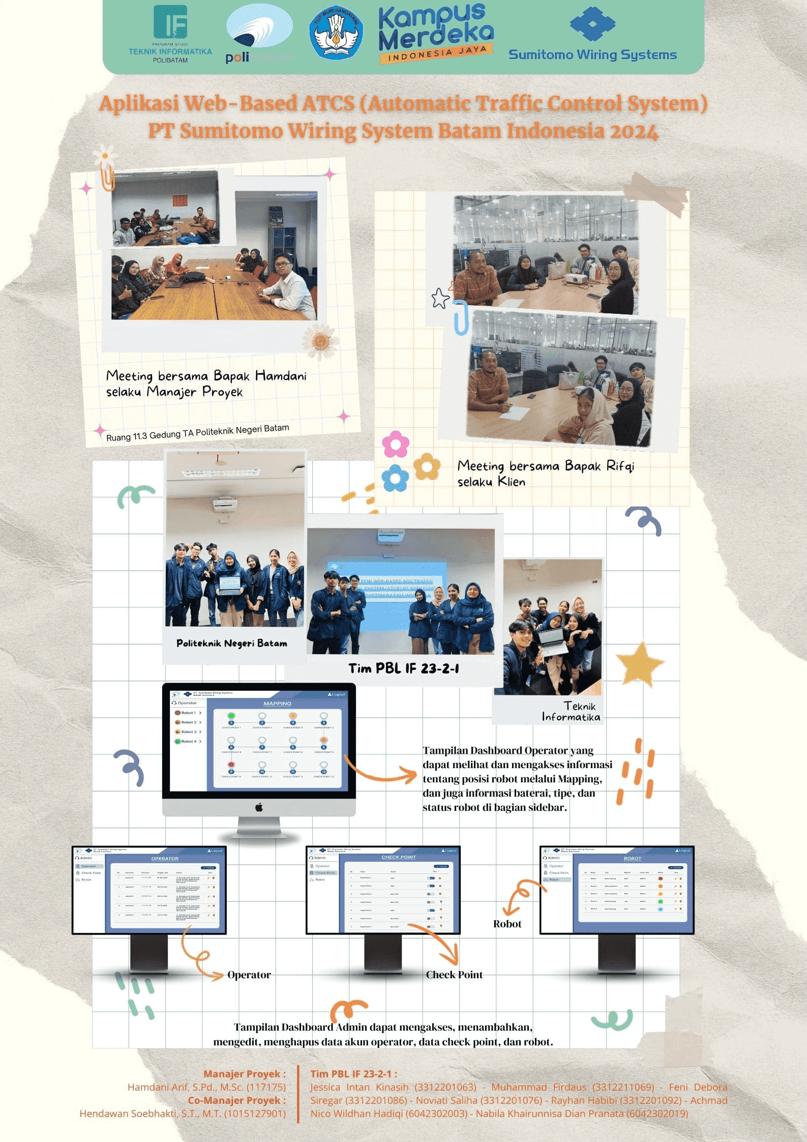 Pamer.in | Aplikasi Web-based AGV Traffic Control System (ATCS) PT ...