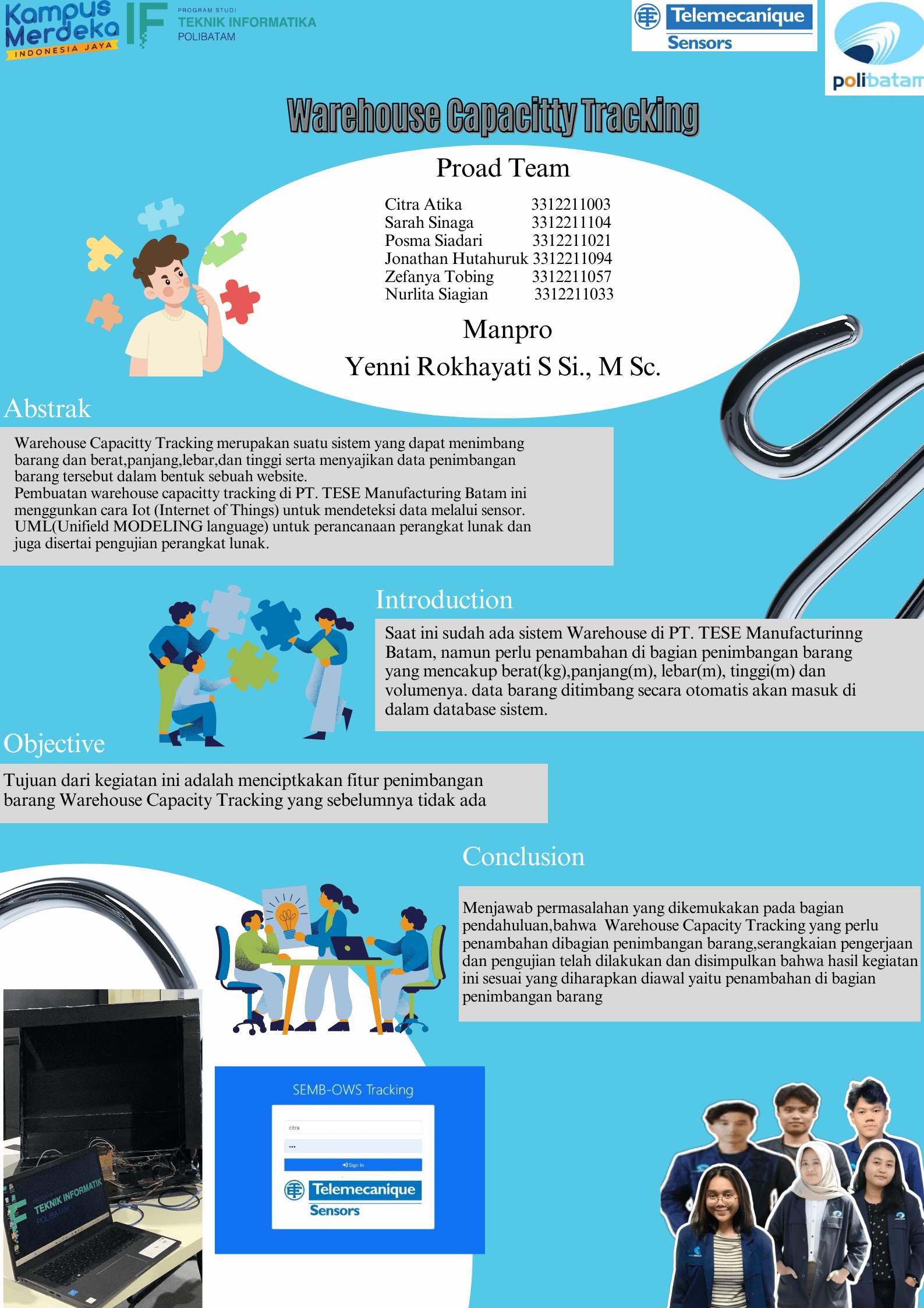 Pamer.in | Warehouse Capacity Tracking