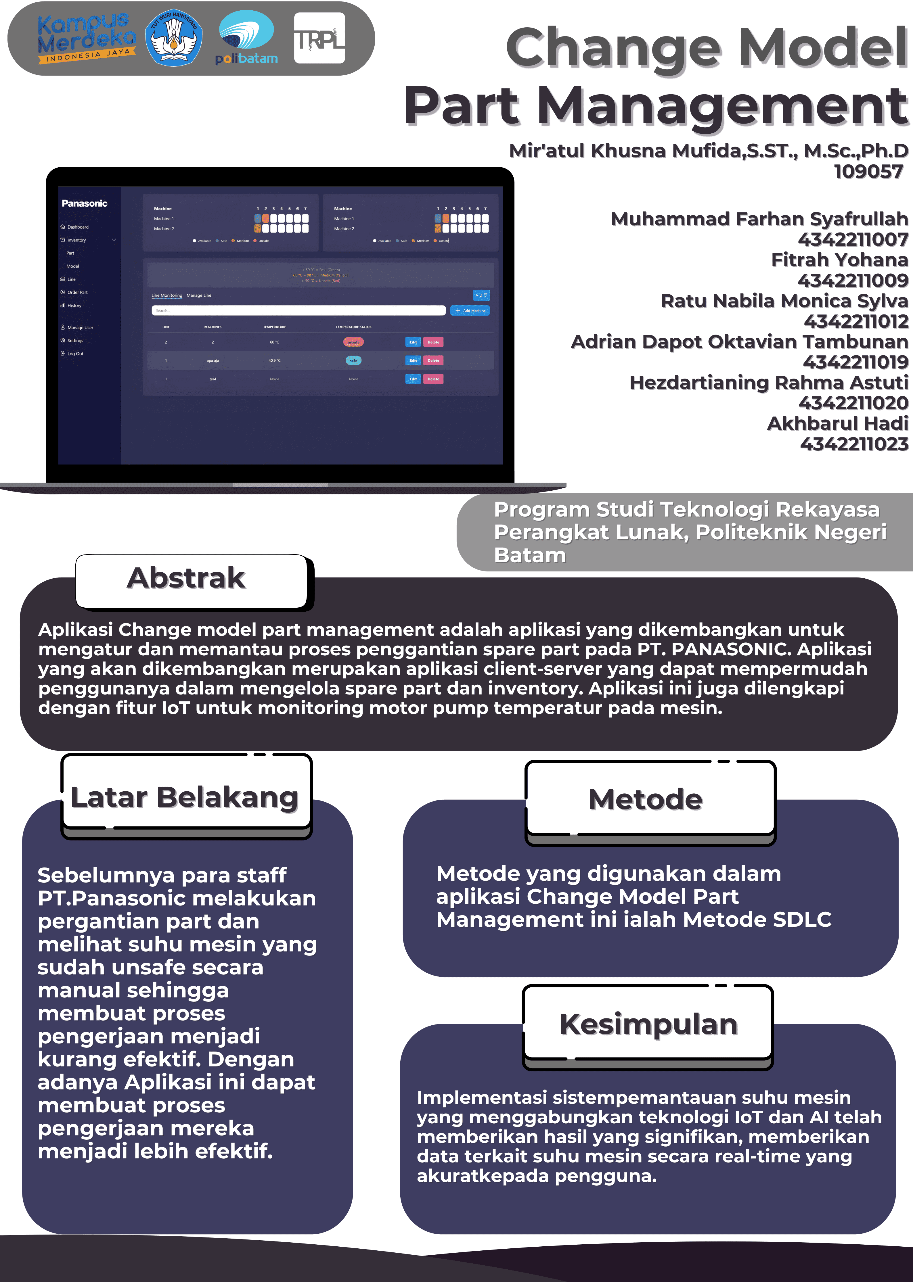Pamer.in | Change Model Part Management