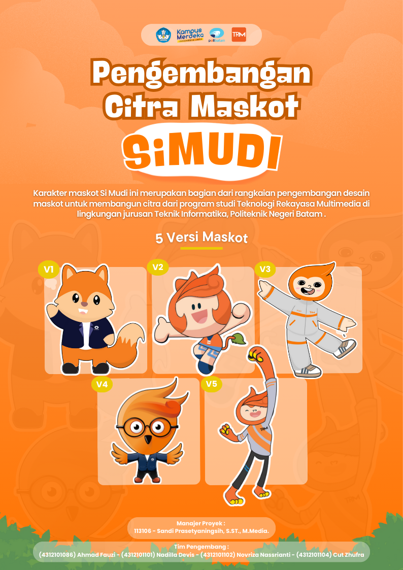 Pamer.in | Pengembangan Citra Maskot Si MuDi