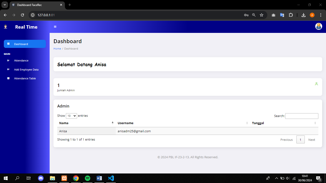 Pamer.in | Real Time Object & Human Detection for attendance and safety ...