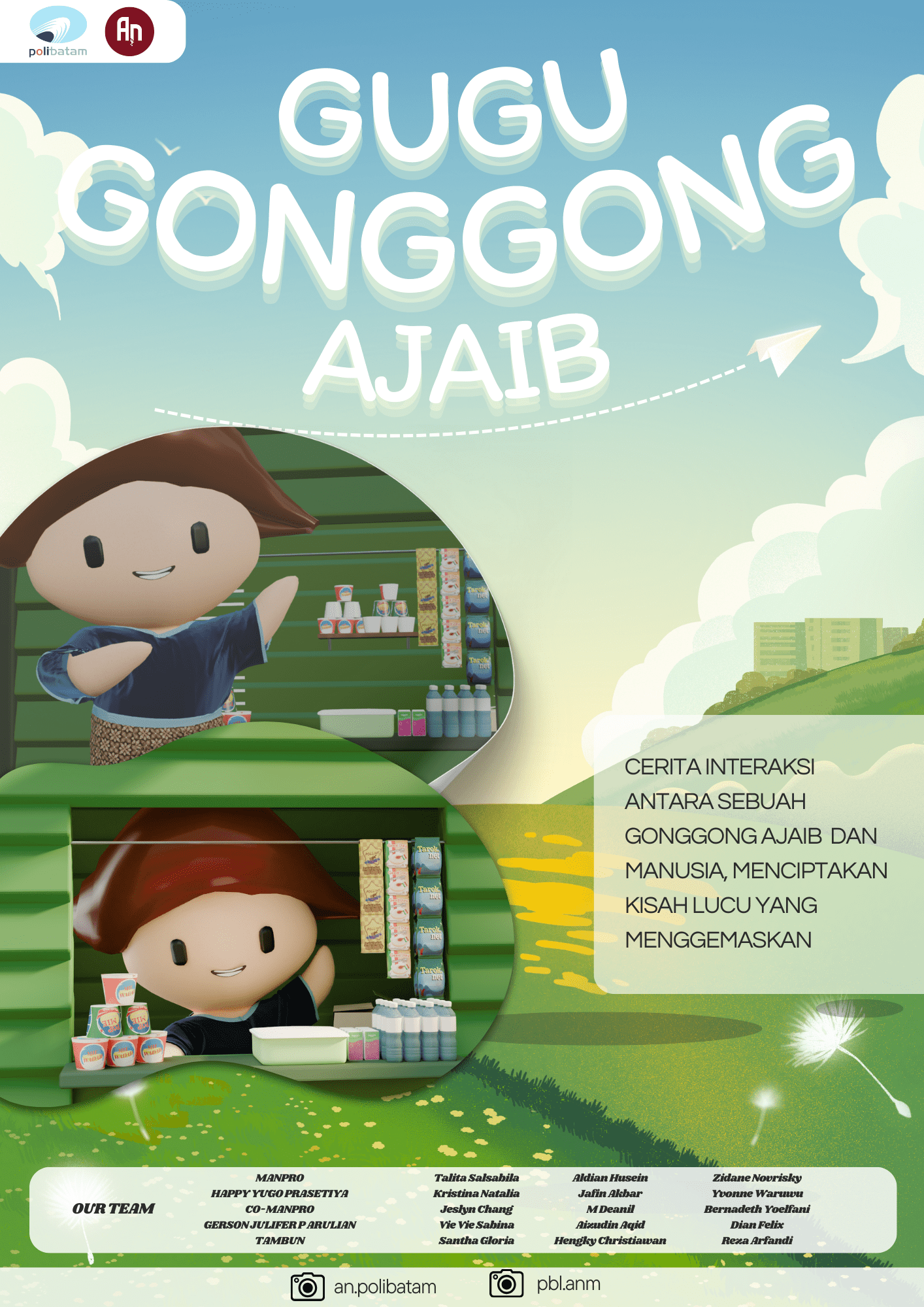 Pamer.in | Maskot dan Animasi 3D Iklan Branding Dinas Koperasi & UMKM KEPRI