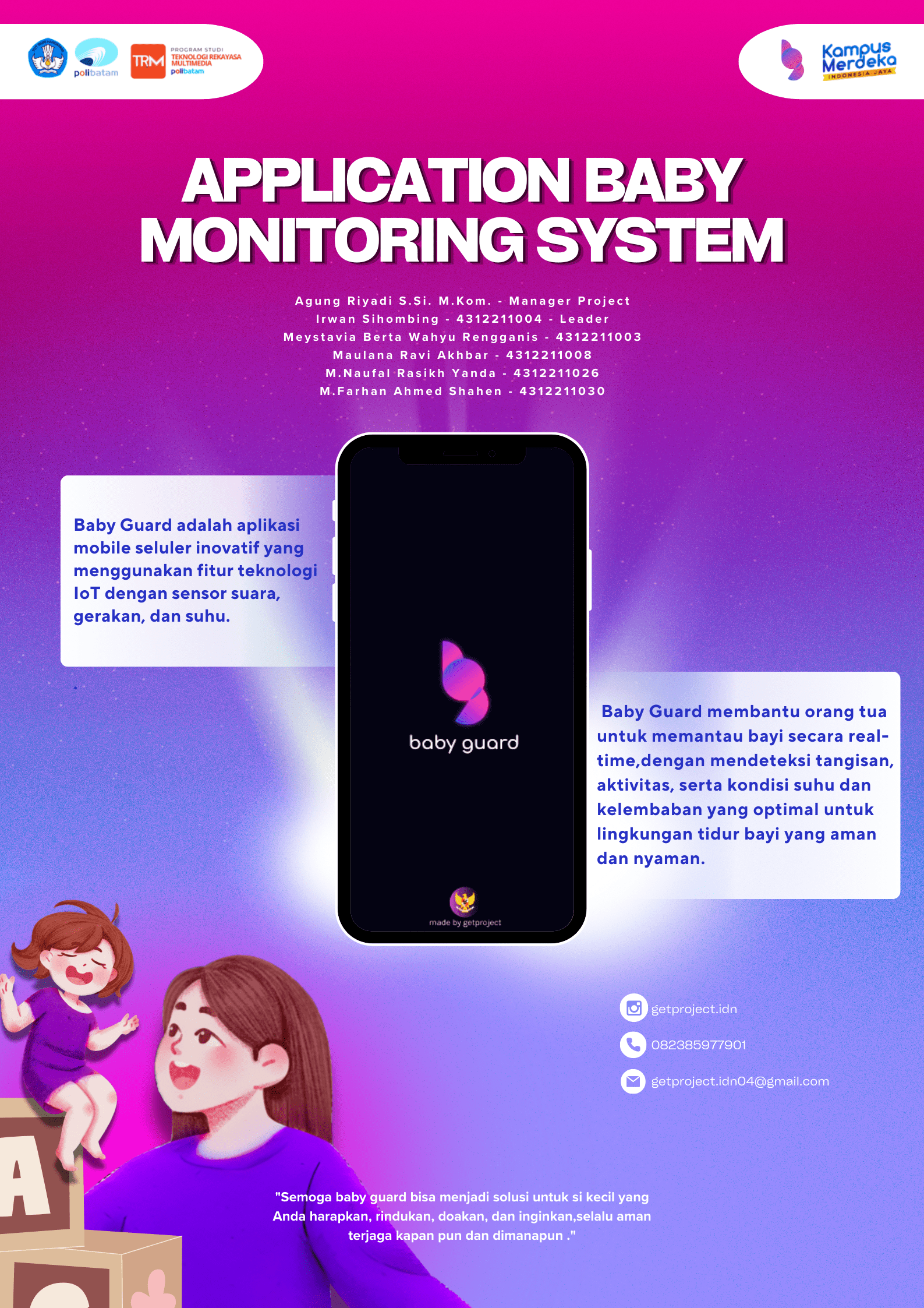 Pamer.in | Aplikasi Mobile Baby Monitoring System