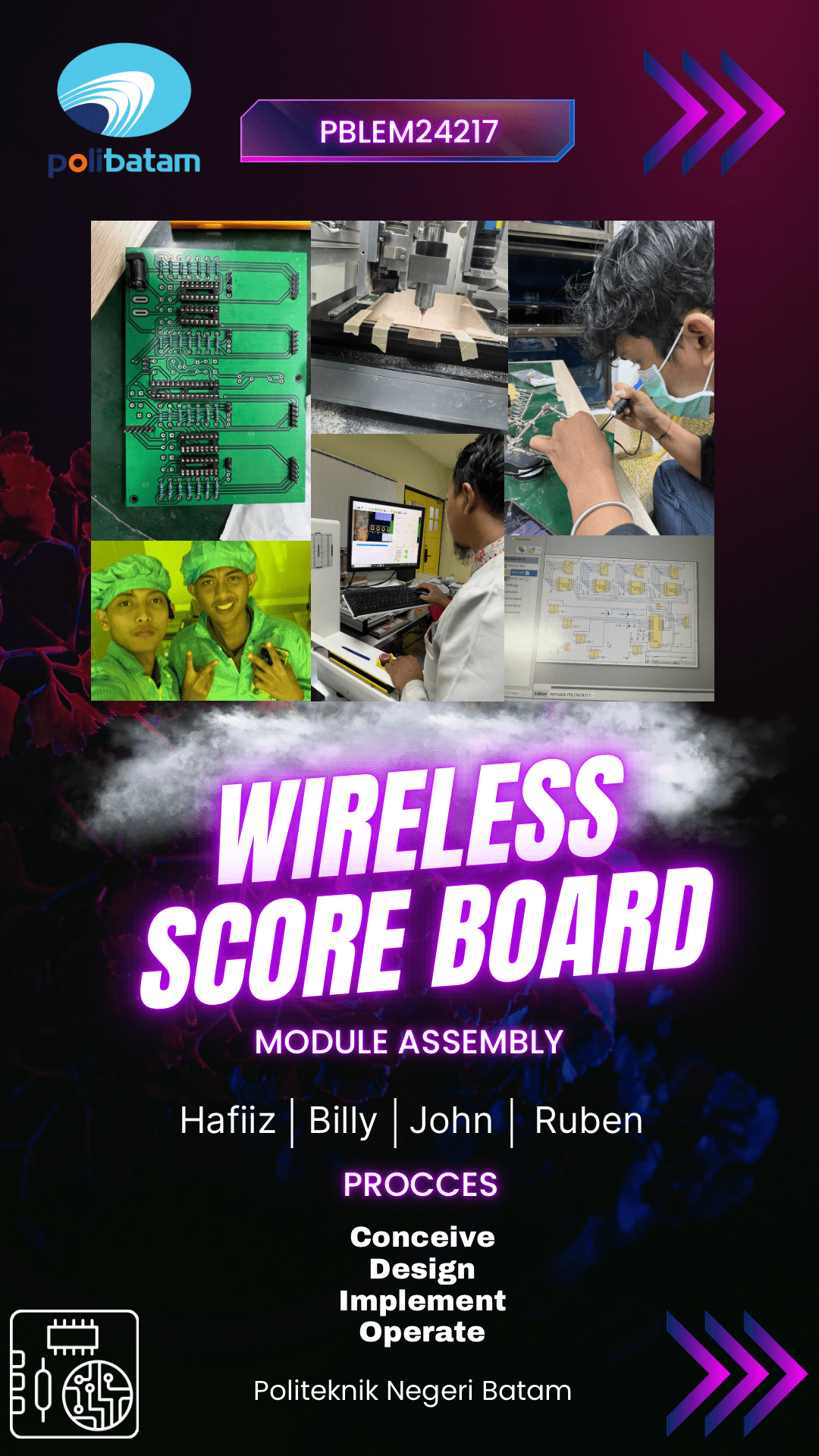 Pamer.in | Wireless Score Board Module Assembly