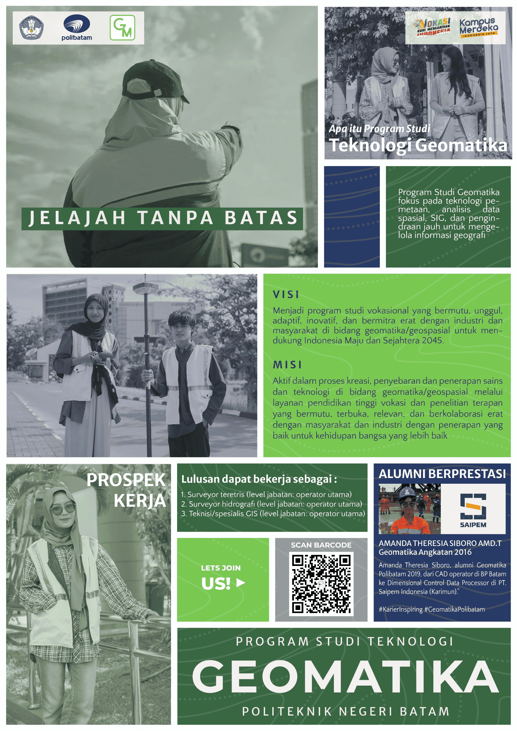 Pamer.in | Design Media Promosi Prodi Teknologi Geomatika