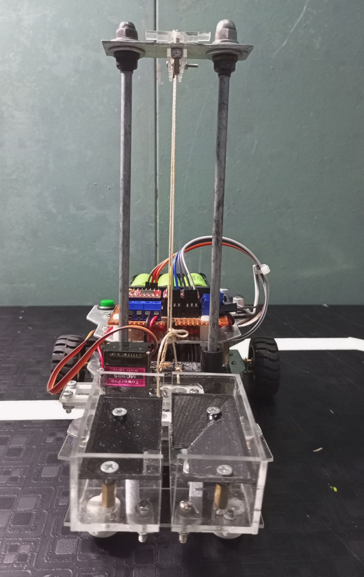 Pamer.in | Robot transporter line follower Kelas B